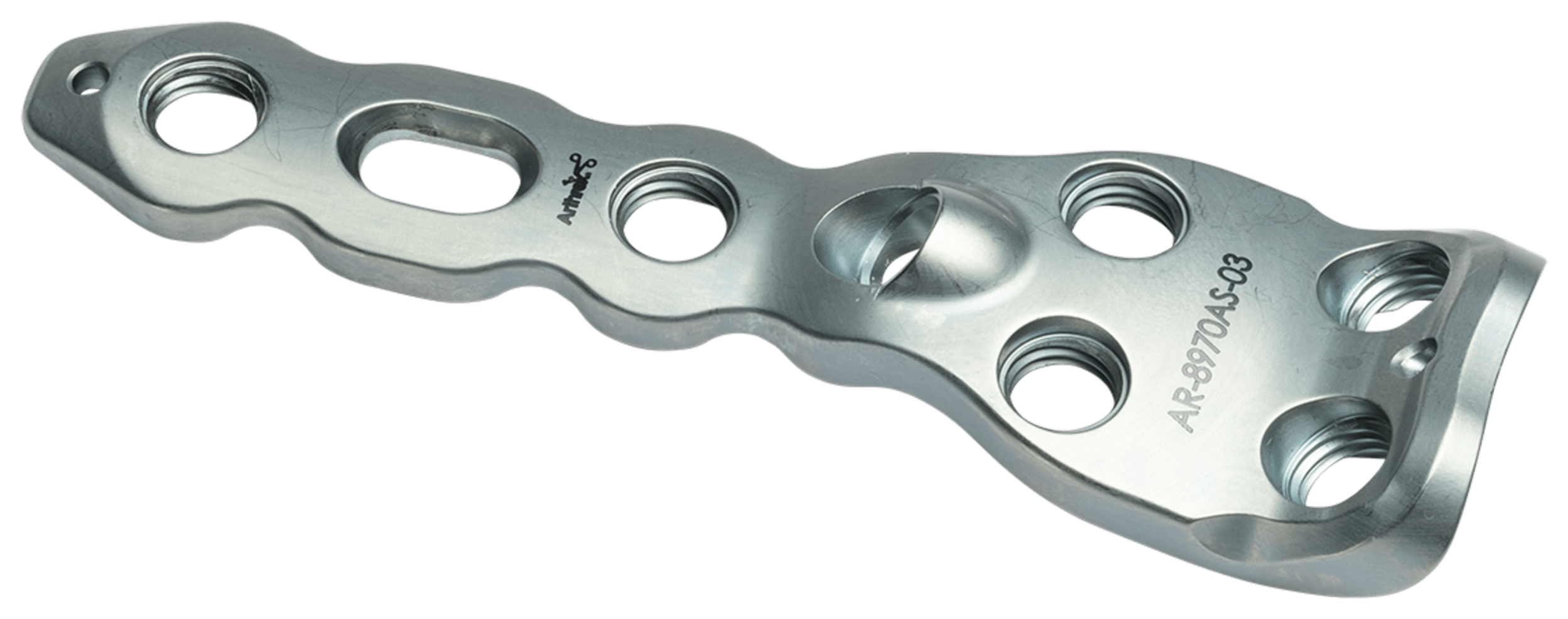 Arthrex - Ankle Fusion Plate, Anterior TT, Short Talar Neck, 3H - AR ...