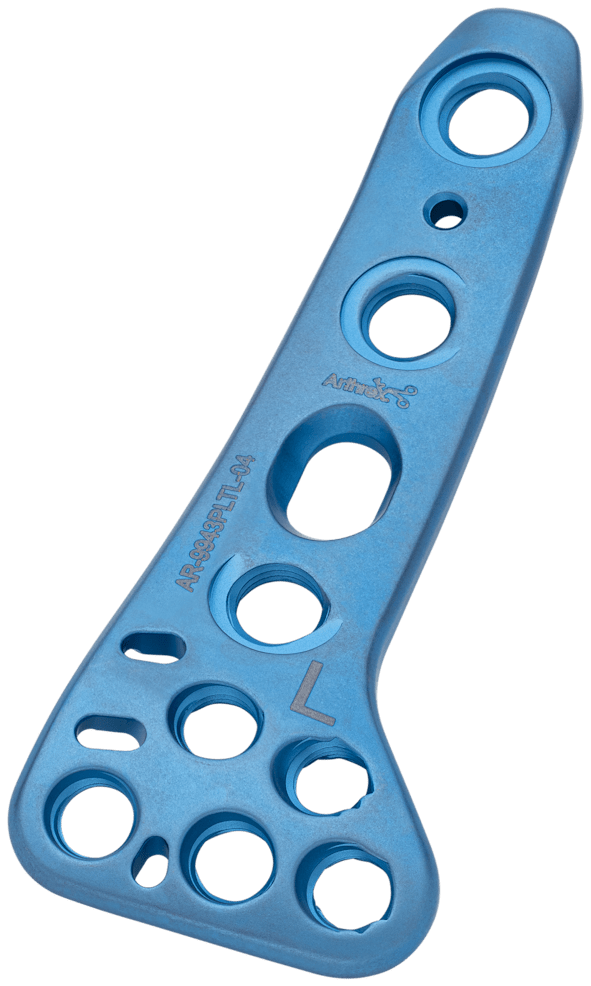 Arthrex - Posterolateral Distal Tibia Plate, Titanium, Left, 4 Hole ...