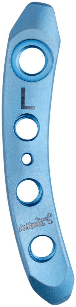 Arthrex - Posteromedial Distal Tibia Plate, Titanium, Left, 4 Hole - AR ...