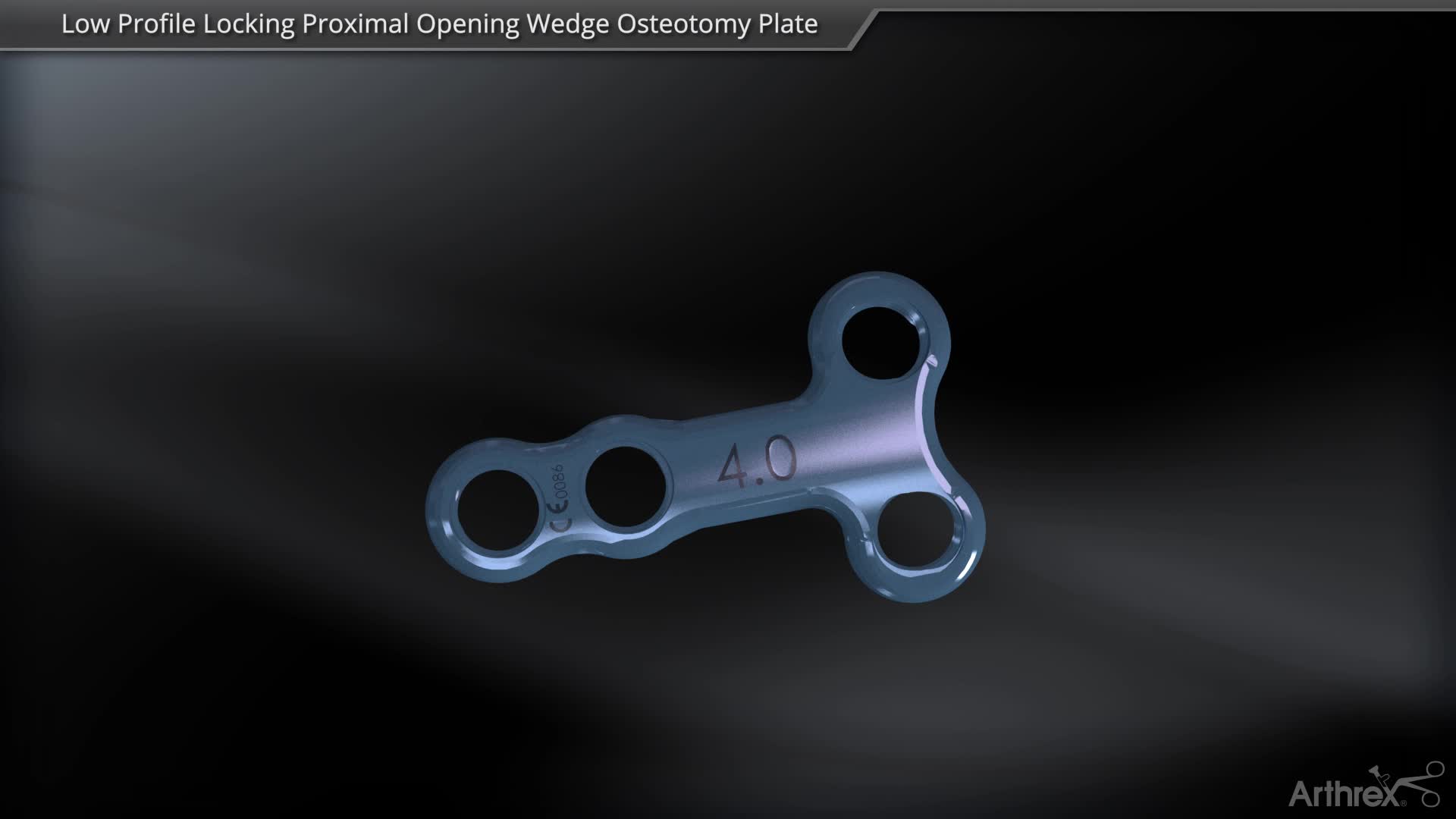 Arthrex - Low Profile Locking Proximal Opening Wedge Osteotomy Plate