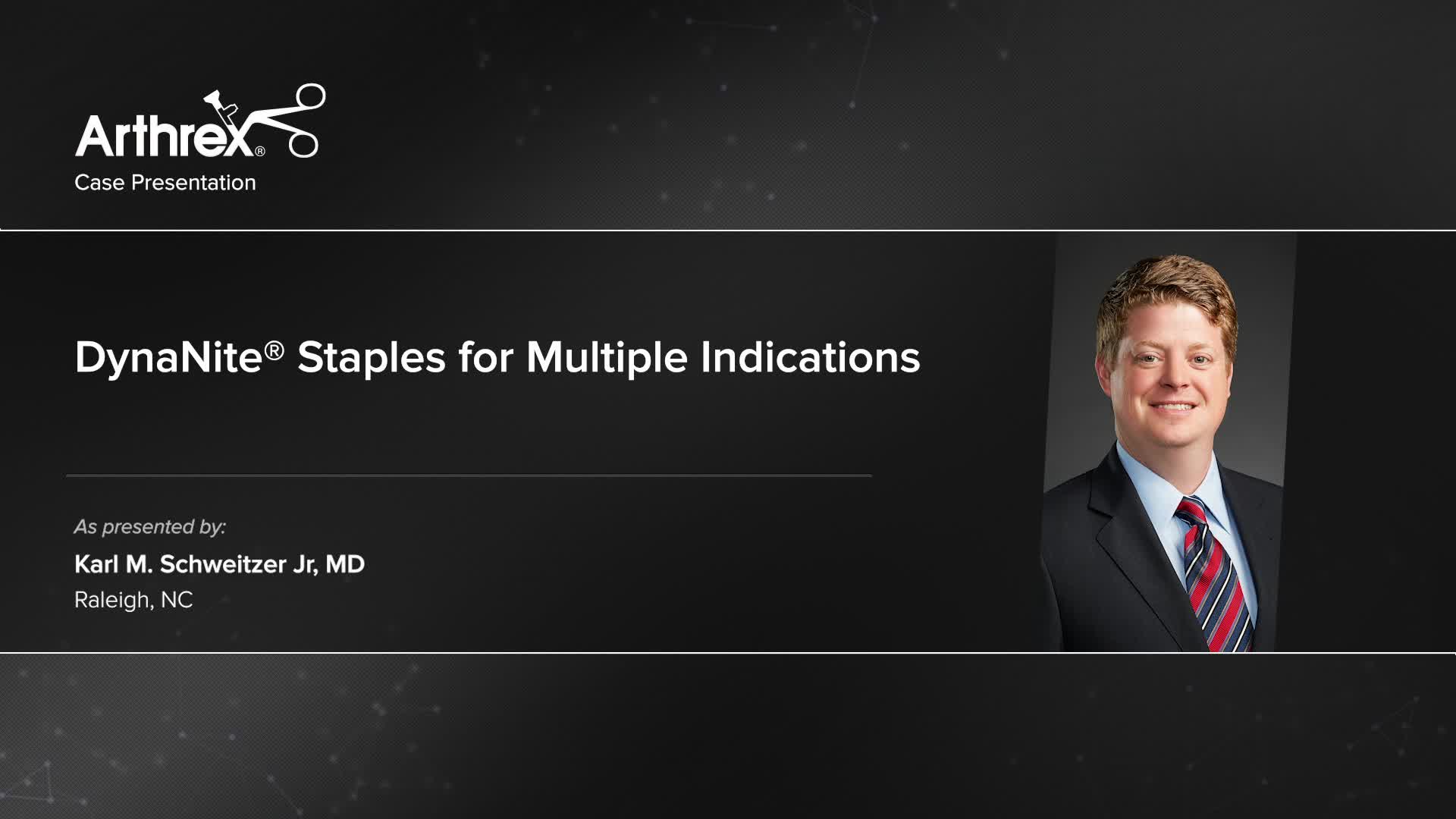 Arthrex - DynaNite® Staples for Multiple Indications