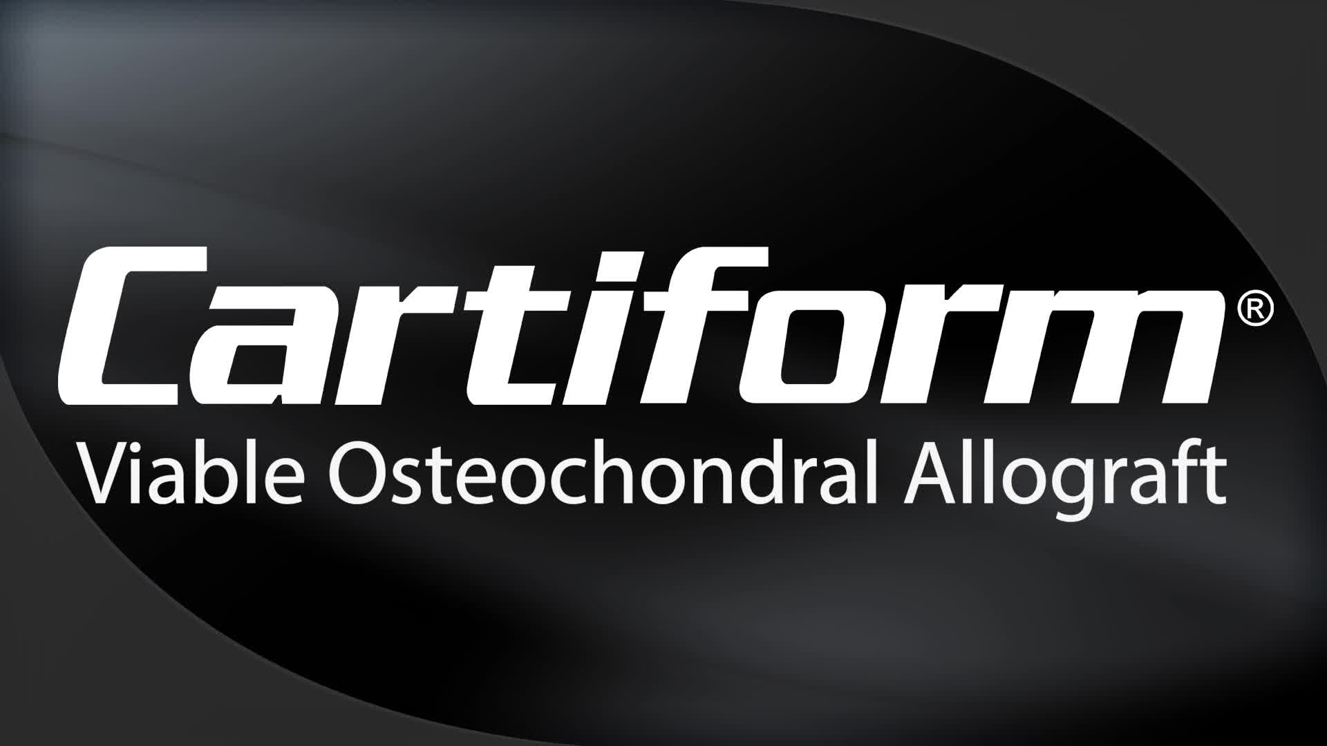 Arthrex - Cartiform® Viable Osteochondral Allograft
