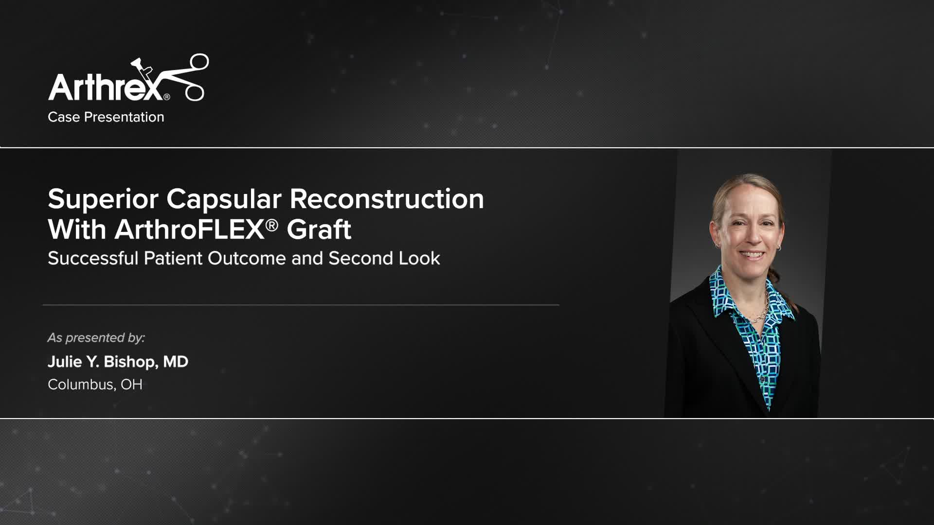 Arthrex - Superior Capsular Reconstruction With ArthroFLEX® Graft ...