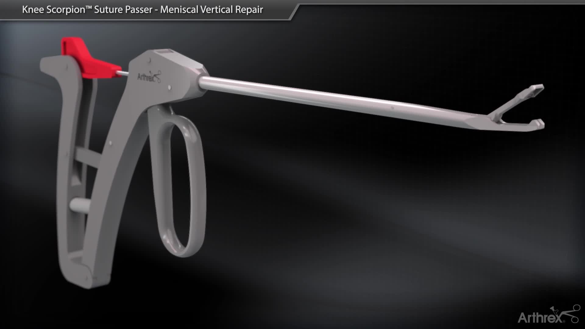 Arthrex - Knee Scorpion™ Suture Passer - Meniscal Vertical Repair