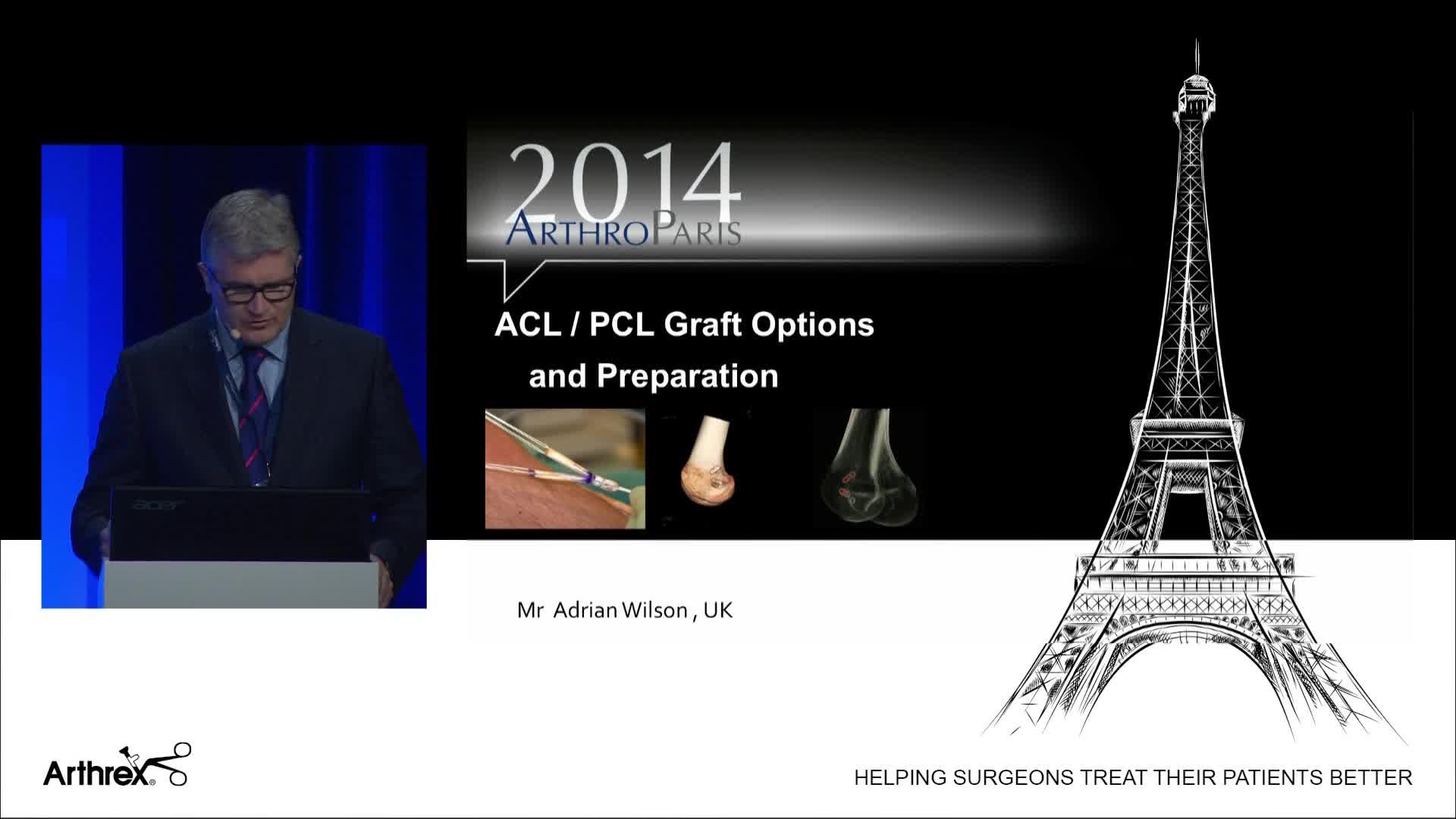 Arthrex - ACL/PCL Graft Options and Preparation