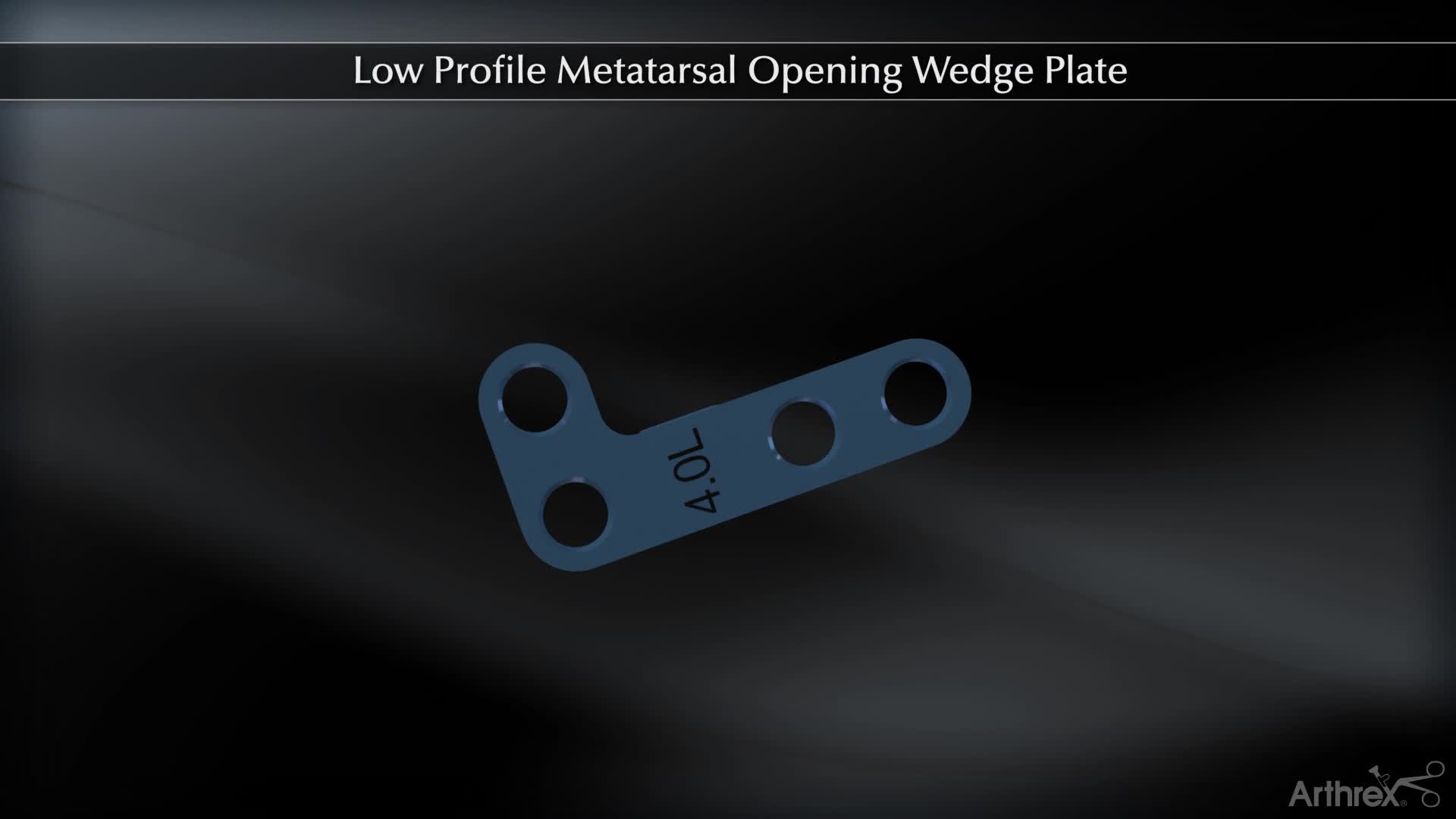 Arthrex - Low Profile Metatarsal Opening Wedge Plate