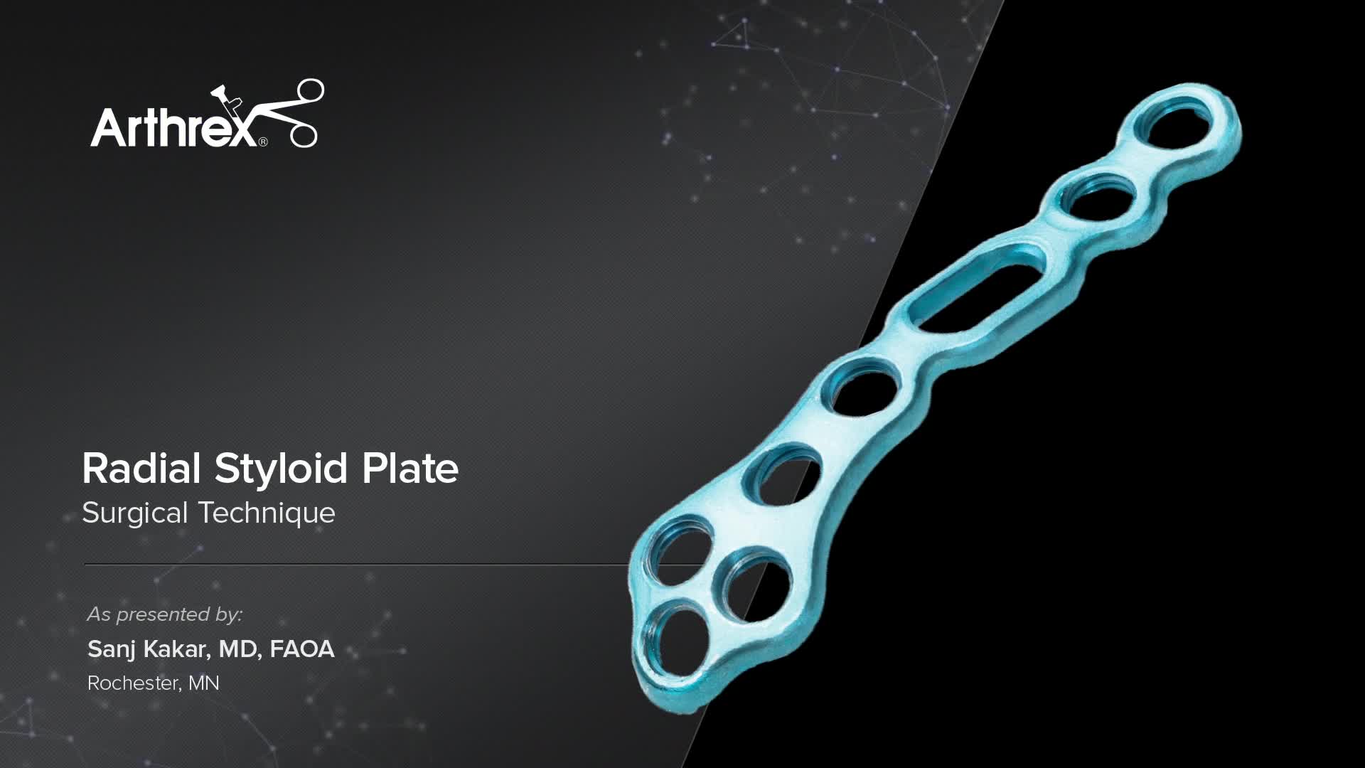 Arthrex - Radial Styloid Plate