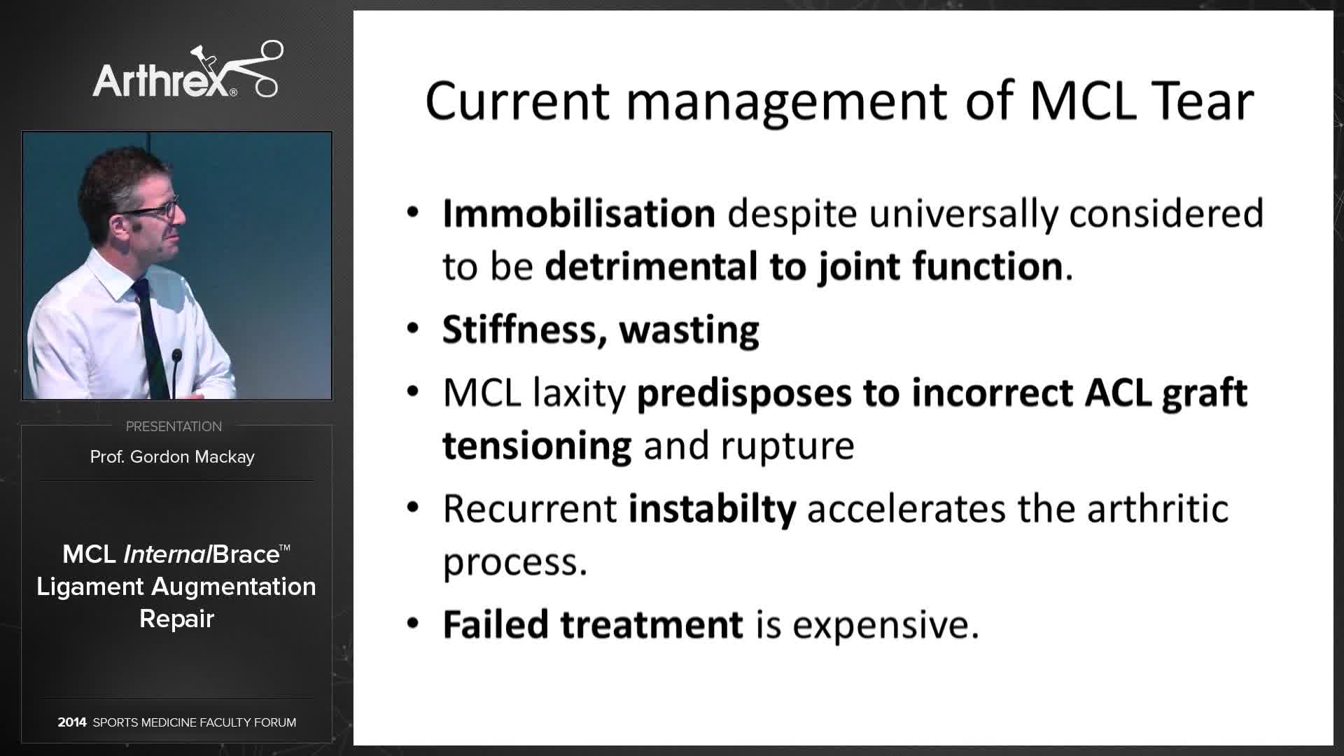 Arthrex - MCL InternalBrace™ Ligament Augmentation Repair