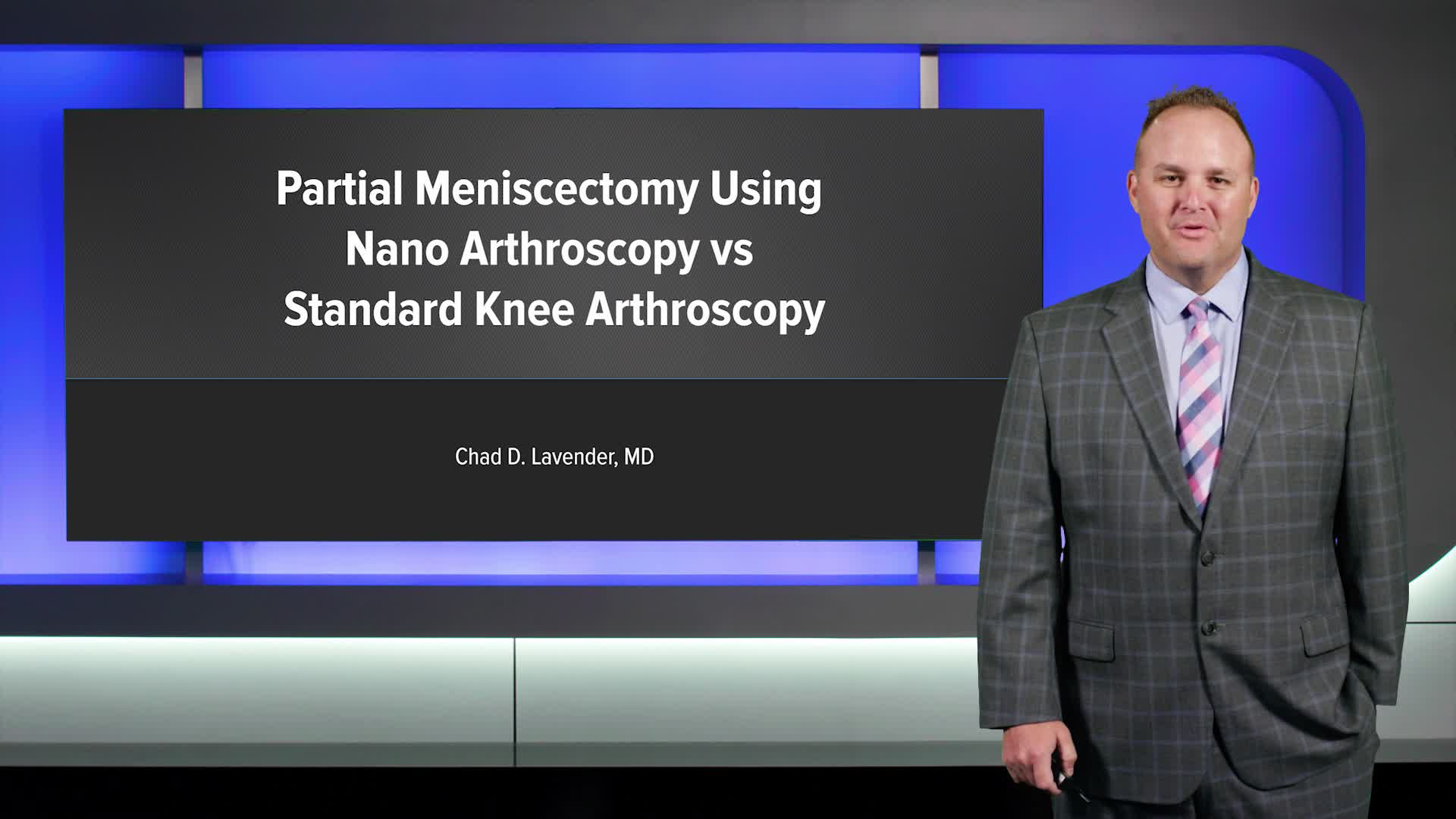 Arthrex - Partial Meniscectomy Using Nano Arthroscopy vs Standard Knee ...