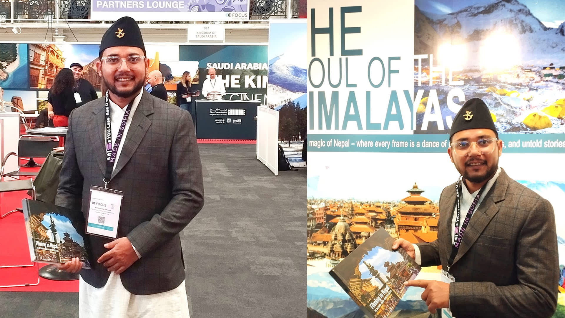 The director Ghimire is promoting Nepal as a filming location. | Artist ...