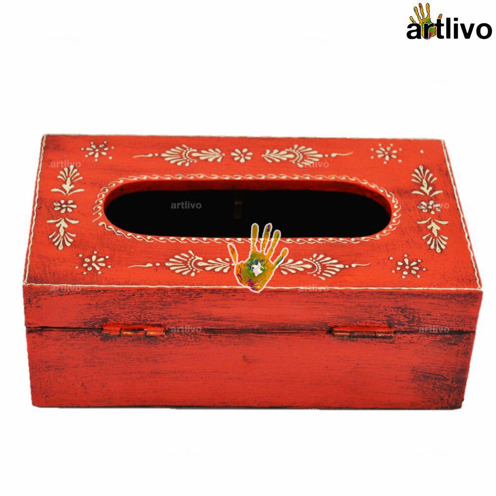 Buy Orange Tissue Box BO086, Artlivo : Furniture & decor