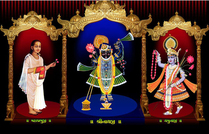 Nathdwara Shrinath Ji Darshans - Guide and Types - Artlivo