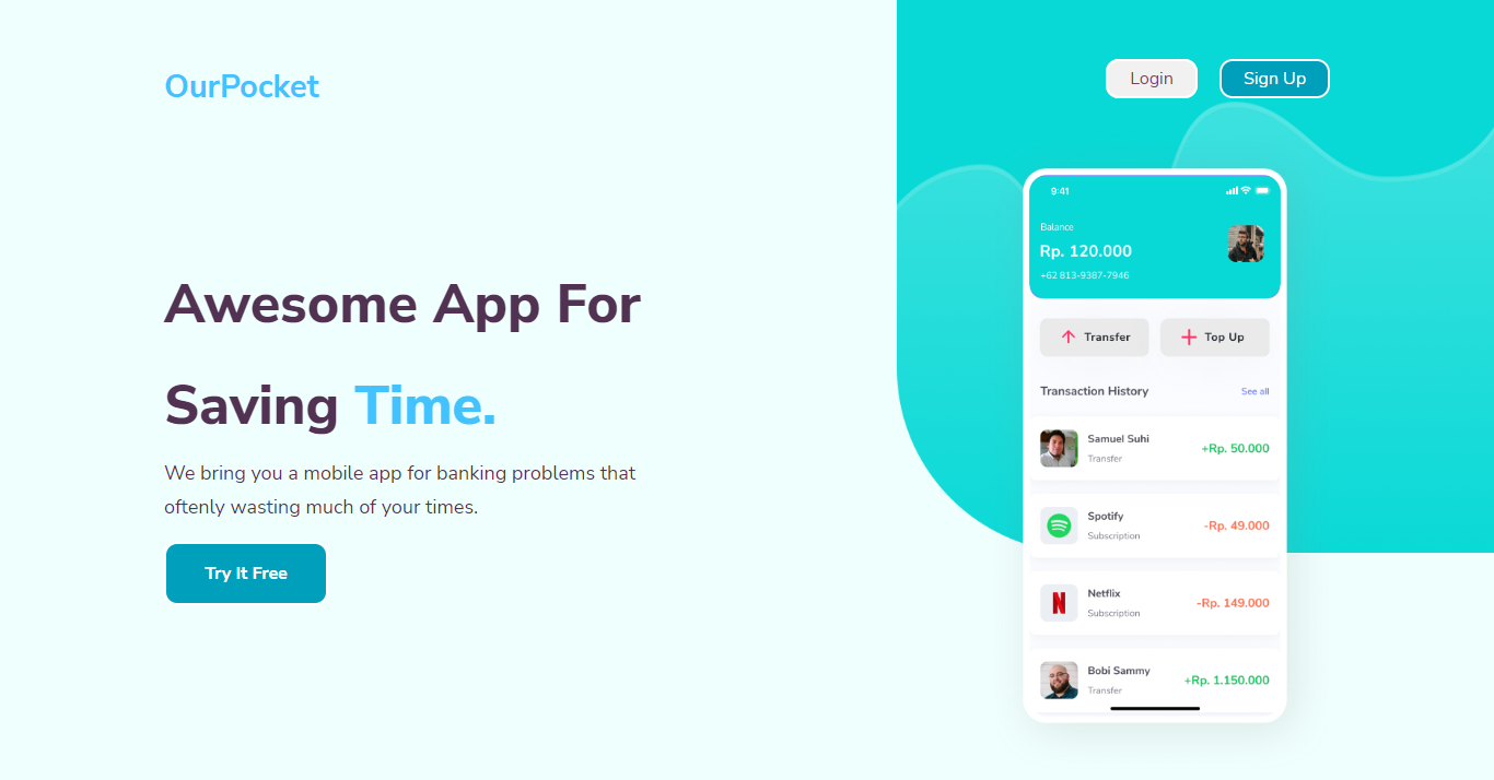 GitHub - afrizalsofyan/fw9-react-ourpocket