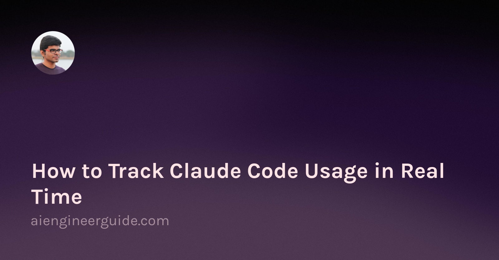 How to Track Claude Code Usage in Real Time