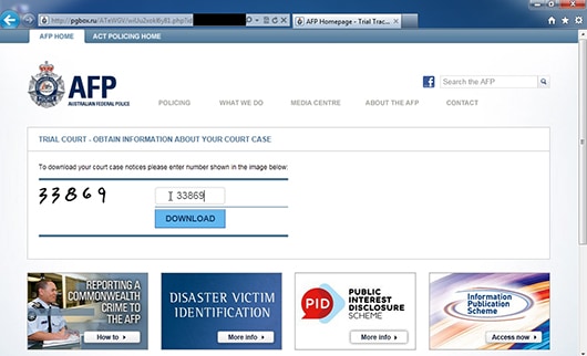 Fake AFP websites - AtcomTechnology