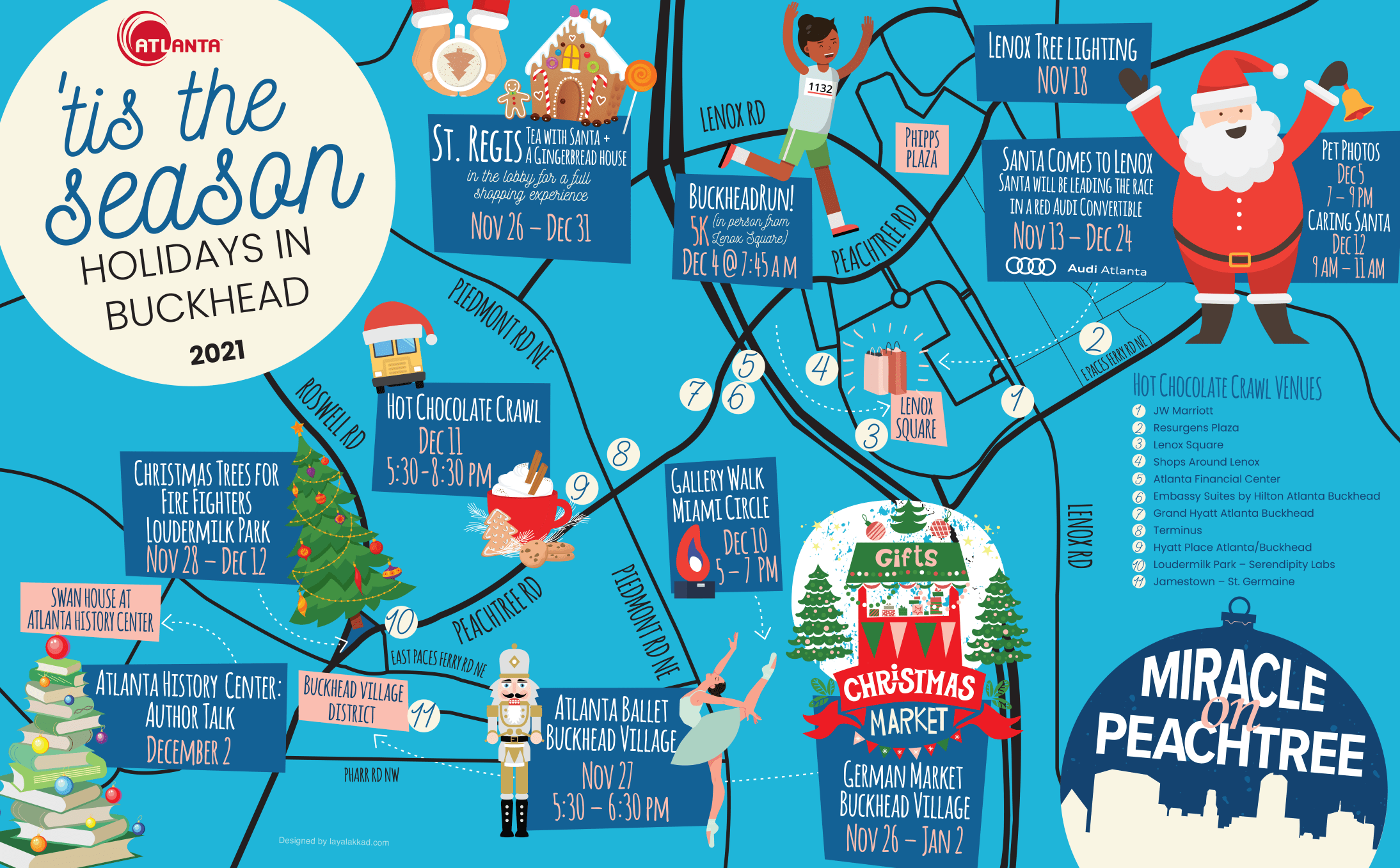 It's a Miracle on Peachtree in Buckhead - Discover Atlanta