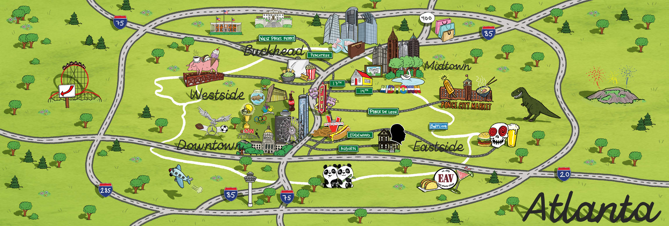 Get to Know Atlanta’s Distinct Neighborhoods - Discover Atlanta