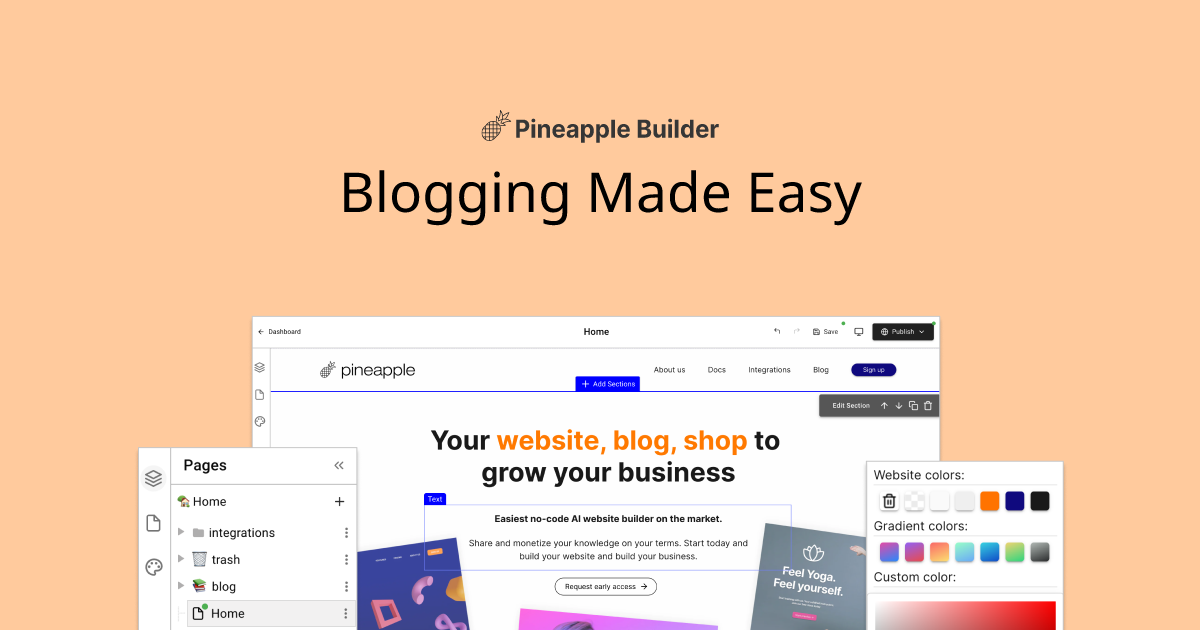Blogging Made Easy