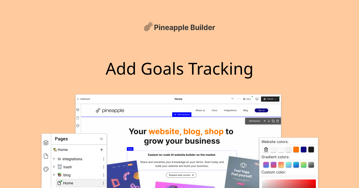 Add Goals Tracking