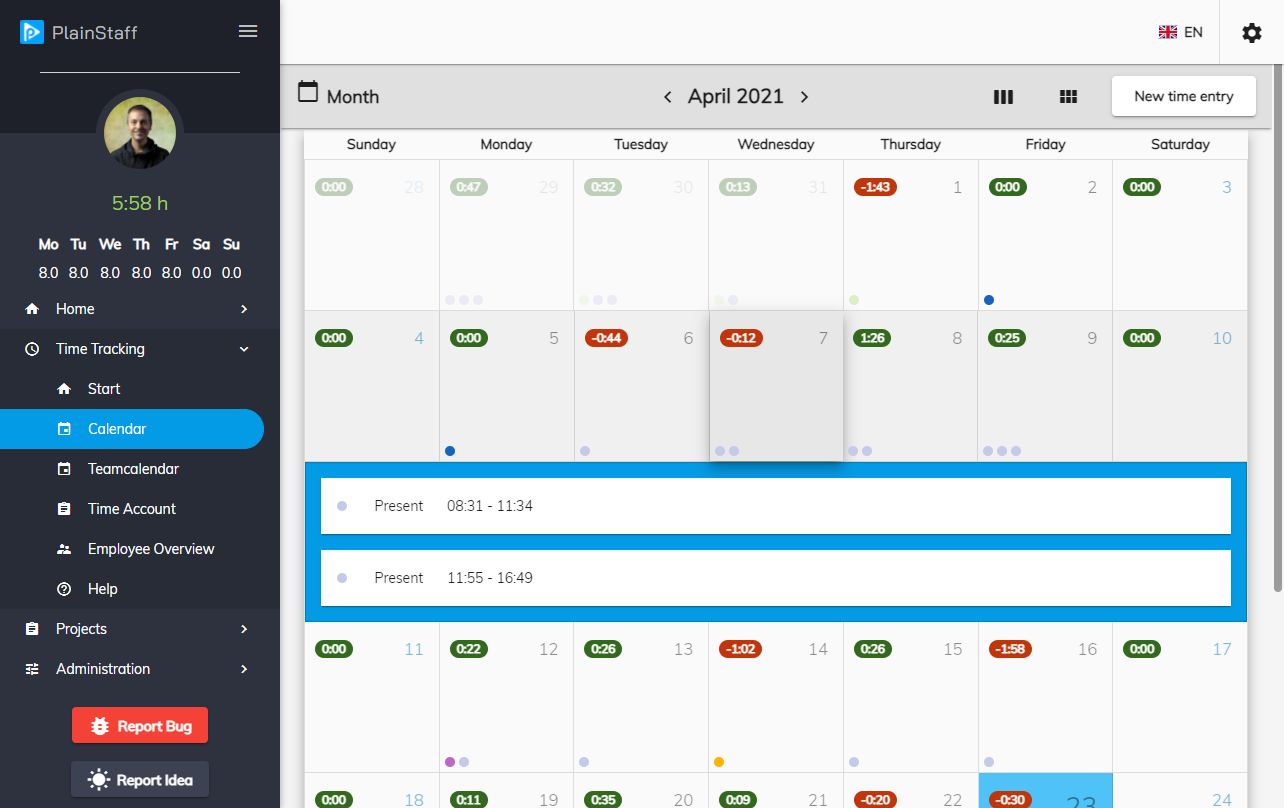 Time Tracking And Absence Management In The Cloud