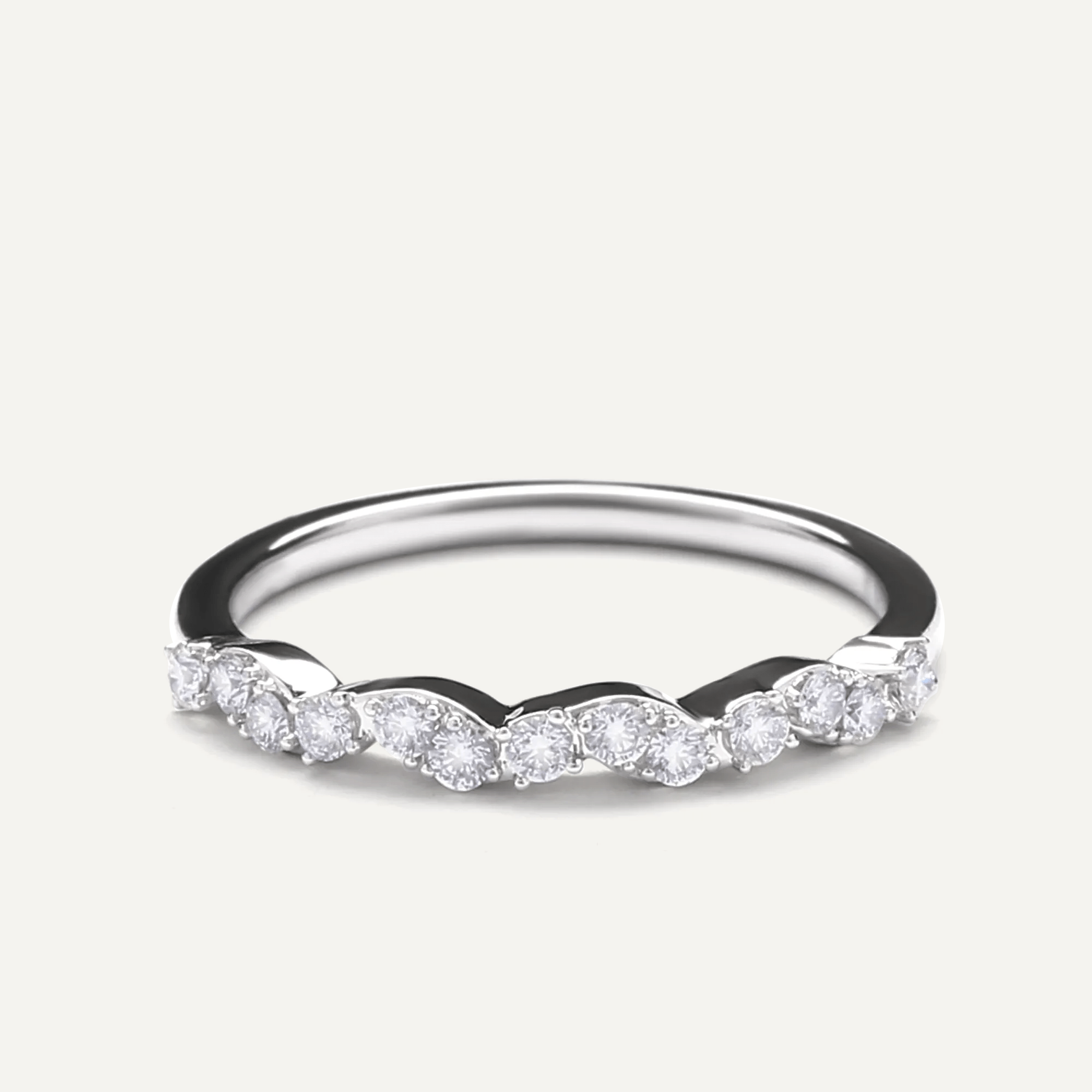 Laurent Wedding Diamond Ring - Female | Aurum Lab