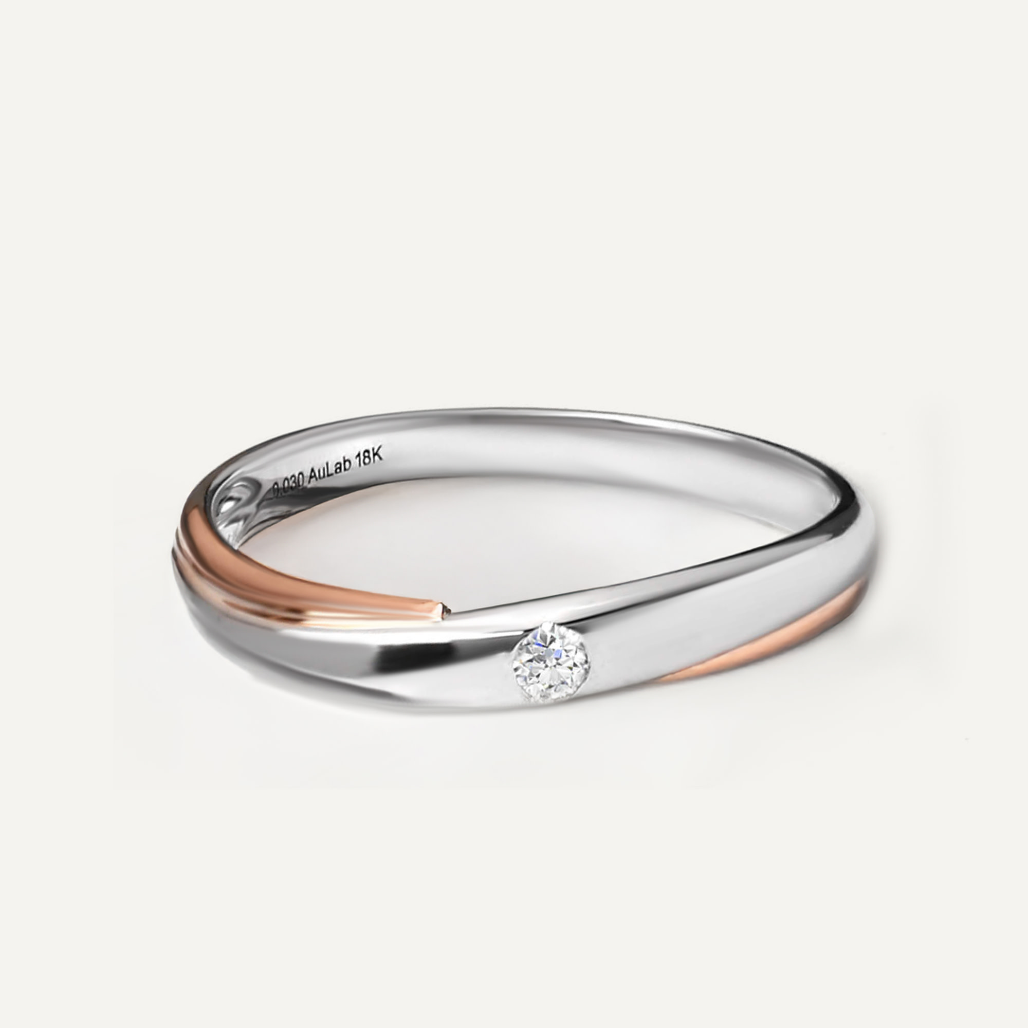 Easton Wedding Diamond Ring - Female | Aurum Lab