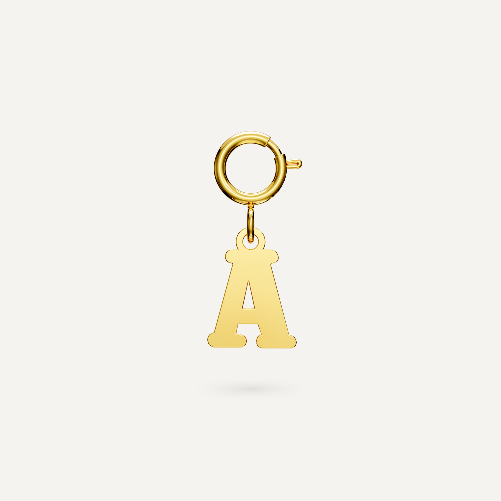 Alphabet Gold Charm | Aurum Lab