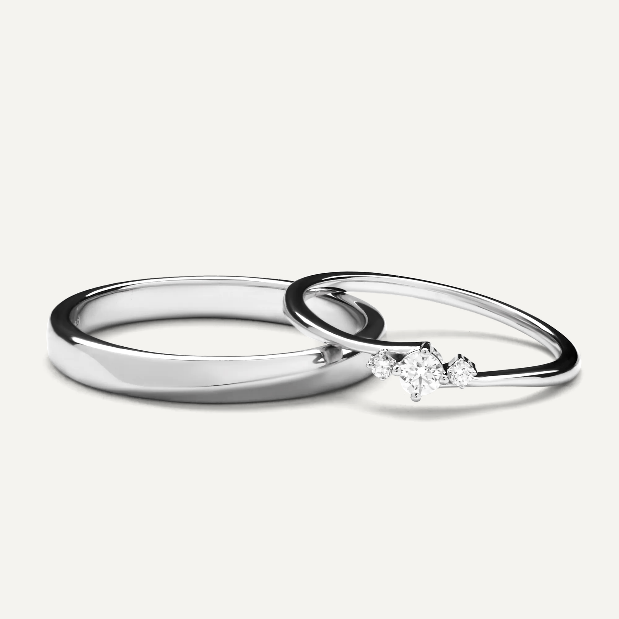 Flanna Wedding Diamond Ring | Aurum Lab