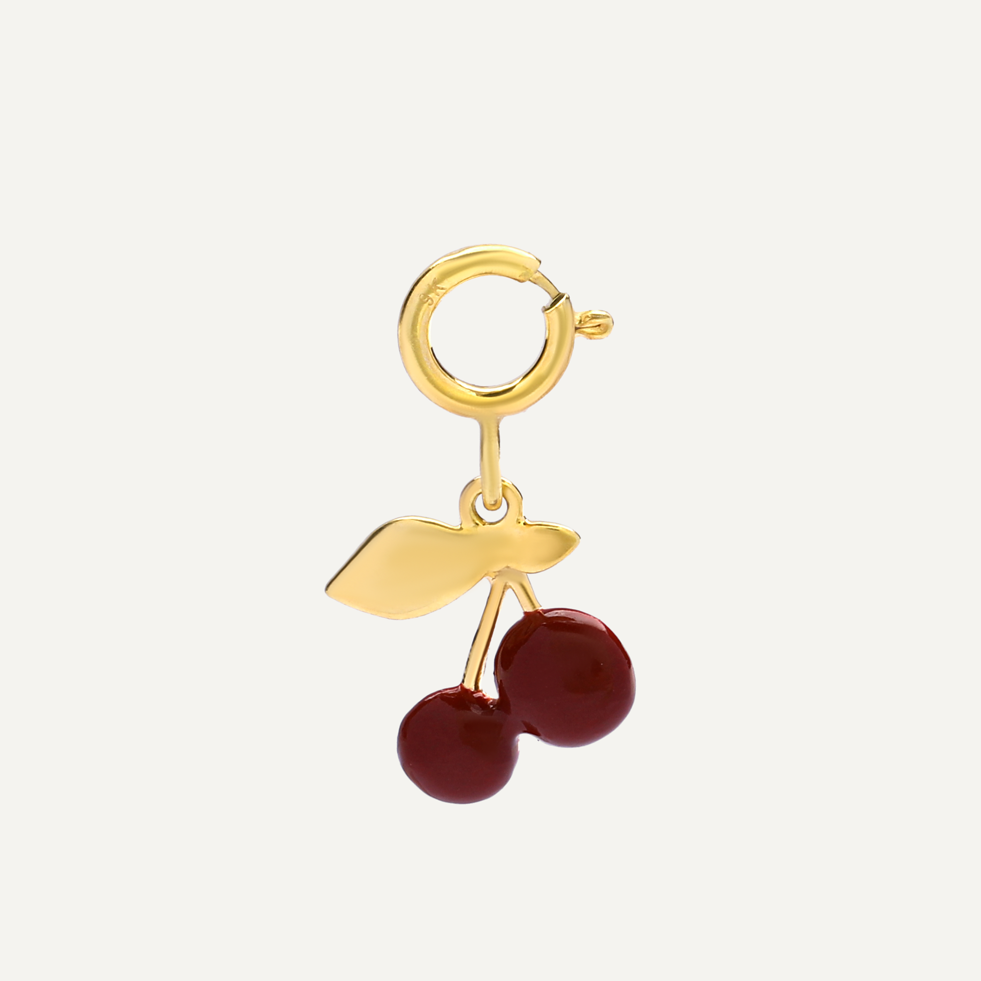 Cherry Gold Charm | Aurum Lab