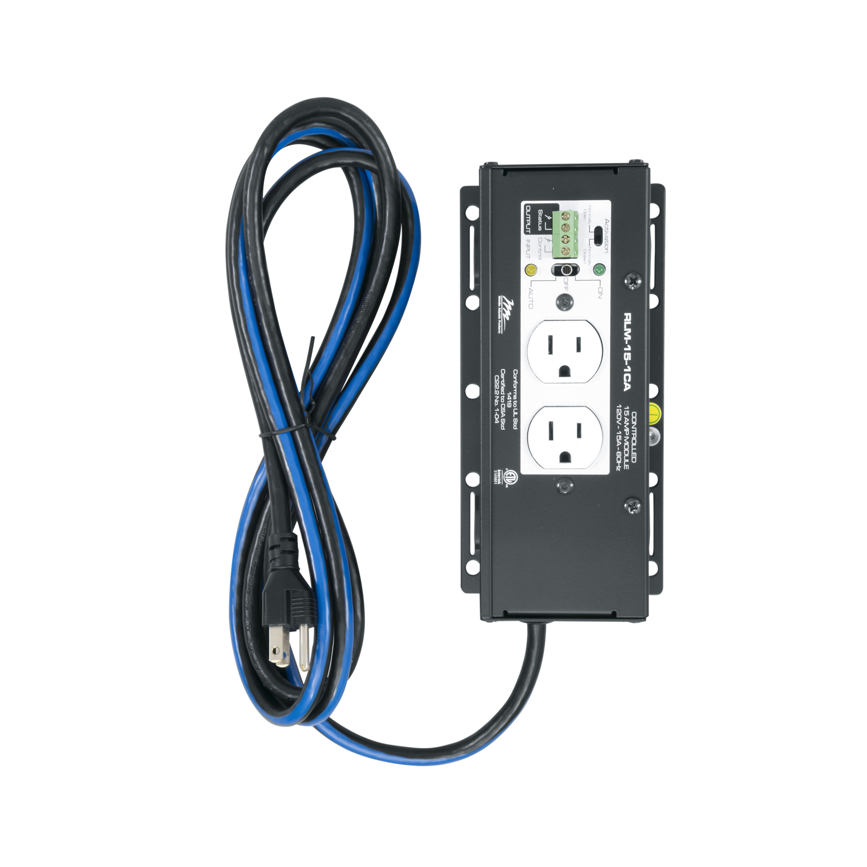 Middle Atlantic RLM-15-1CA MPR Module 15A, Controlled Stand-Alone ...