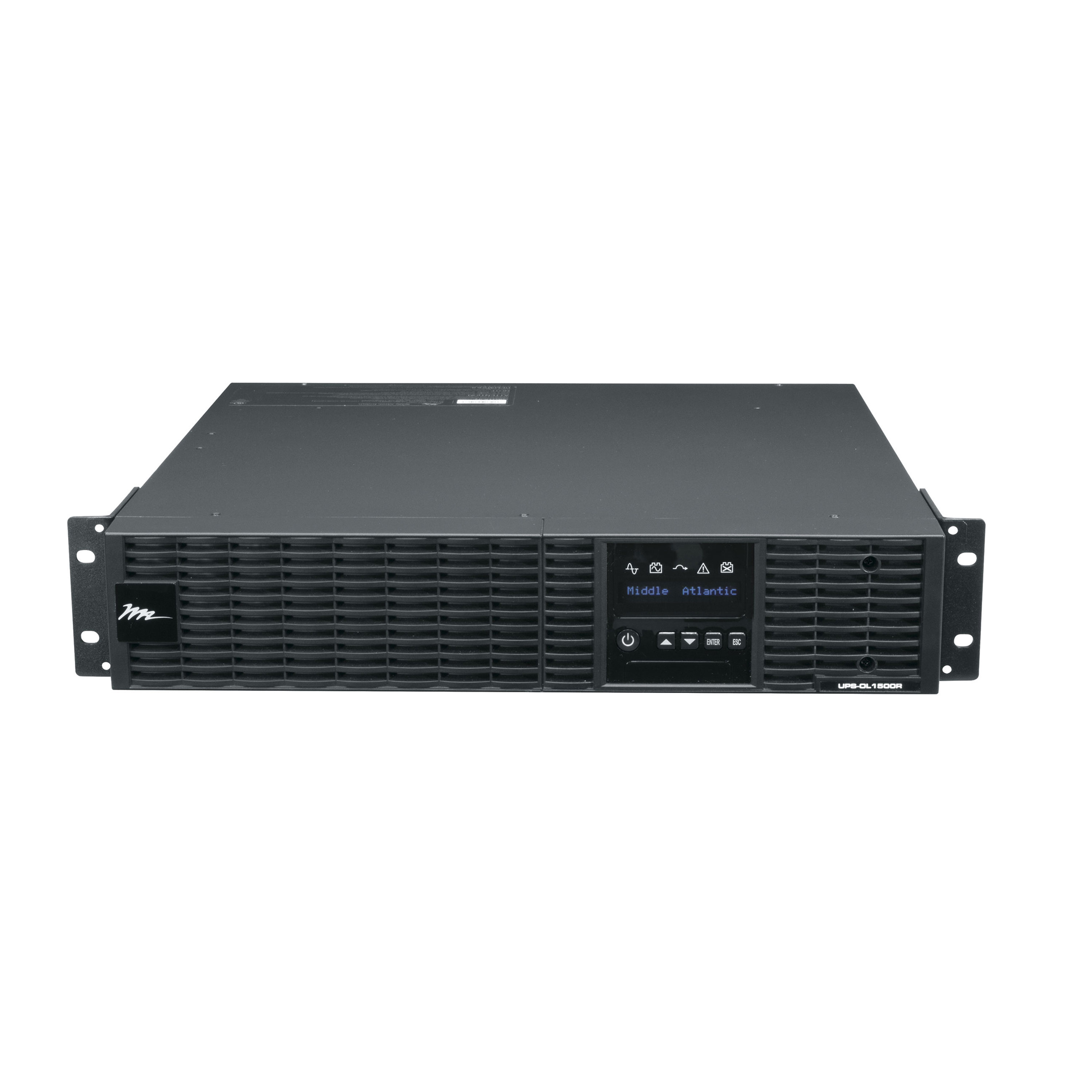 Middle Atlantic UPS-OL1500R 2 RU Premium Online Series UPS Backup Power ...