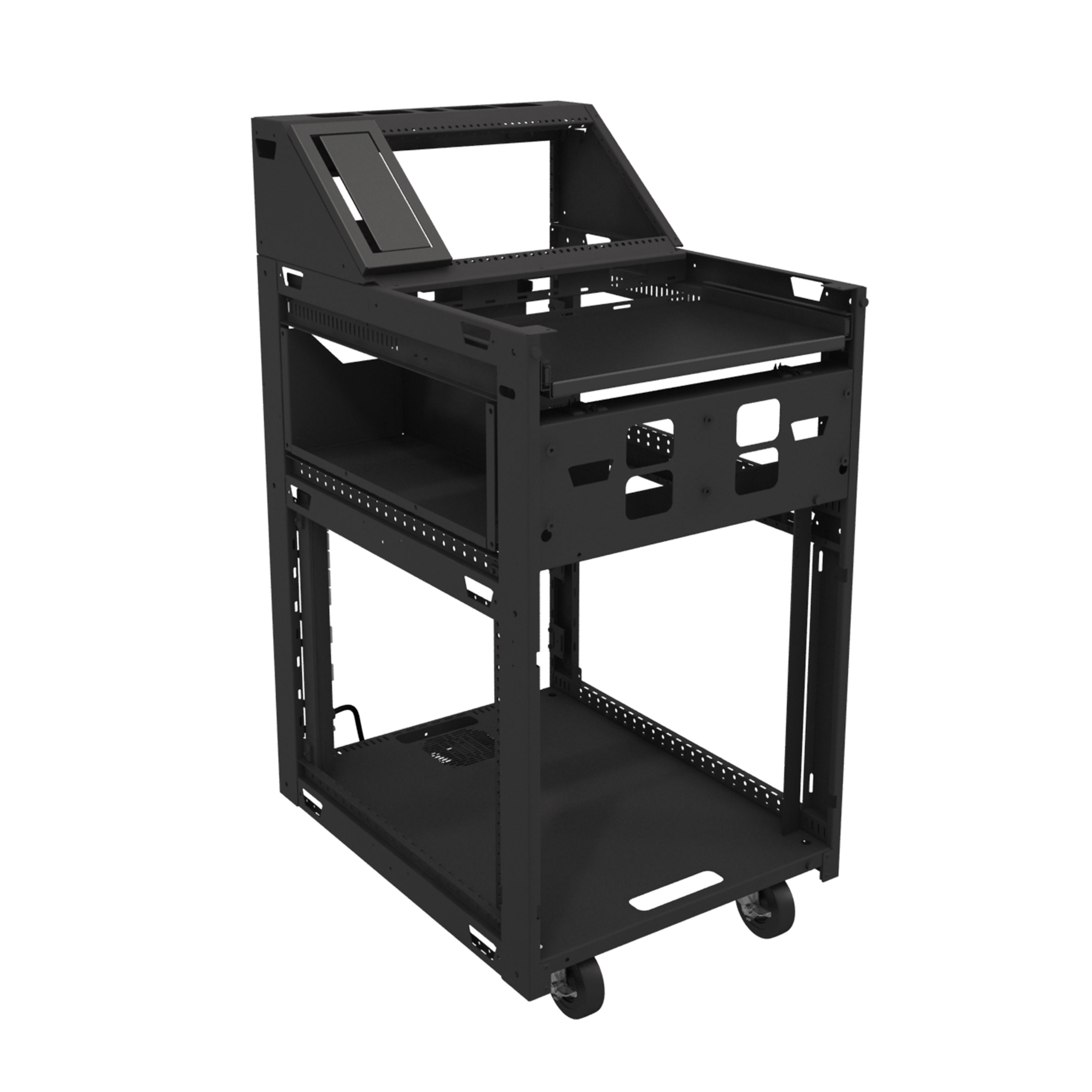 Middle Atlantic L5-TURFR-23LDW L5 Series Turret Frame 23 Inches Wide, 1 ...