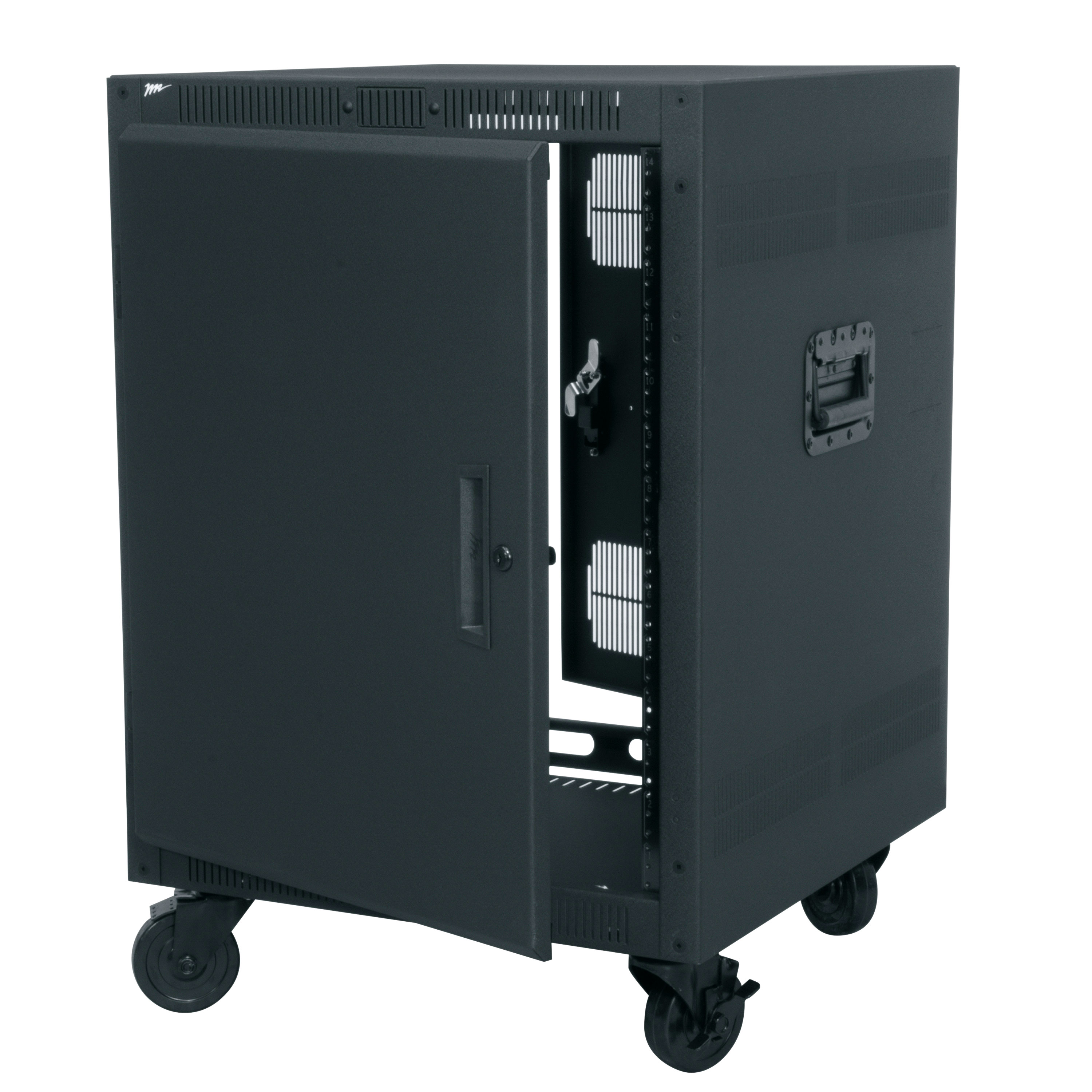 Middle Atlantic PTRK-14 PTRK Series Portable Rolling Rack | Legrand AV