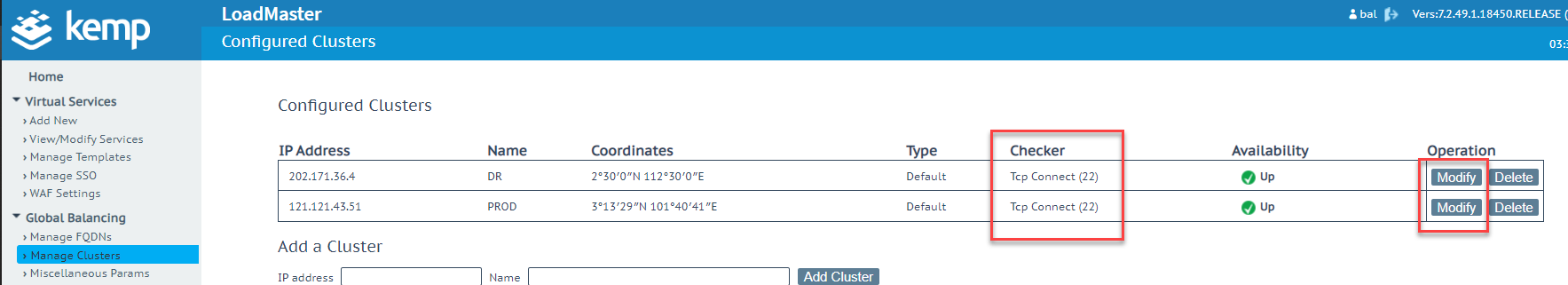 Global Server Load Balancing with Kemp - AventisTech