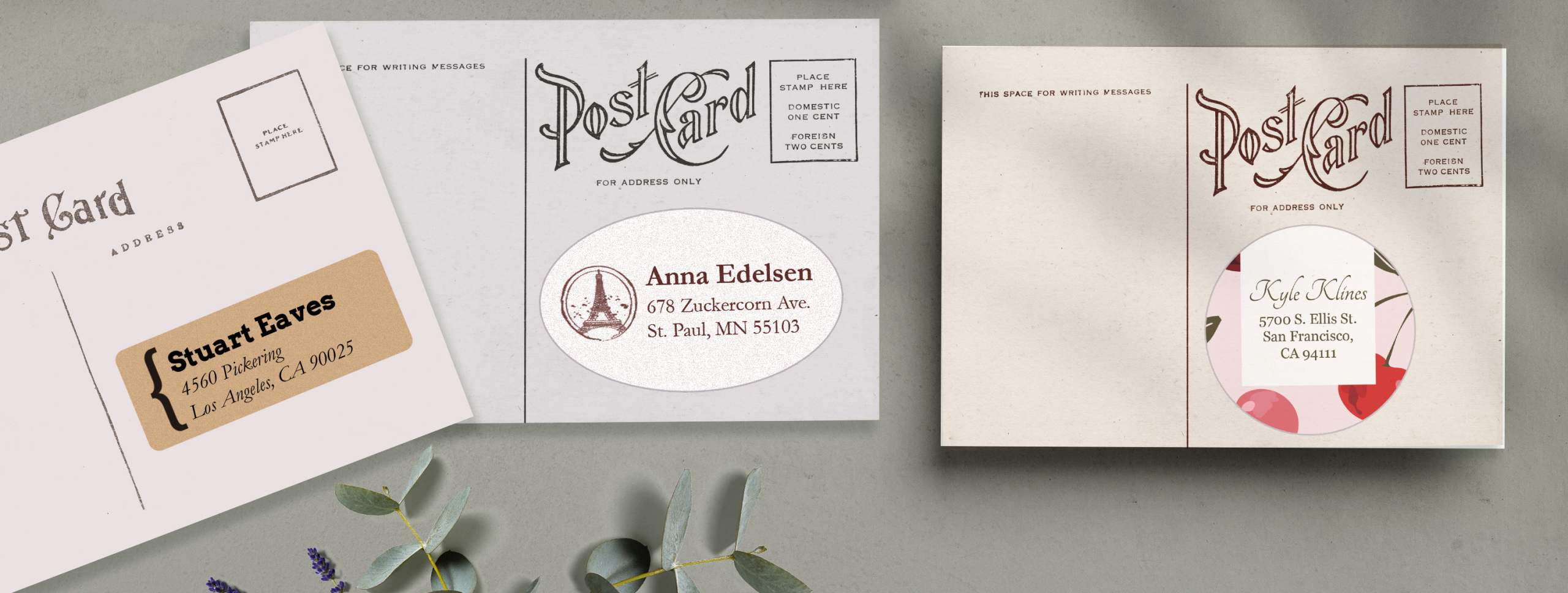 How to Pick the Best Address Label Size for Postcards - Avery Blog
