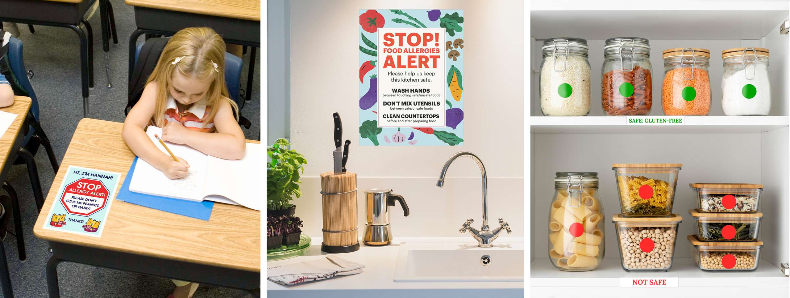 5 Allergy Safety Tips to Help You Avoid Food Mix-Ups | Avery.com