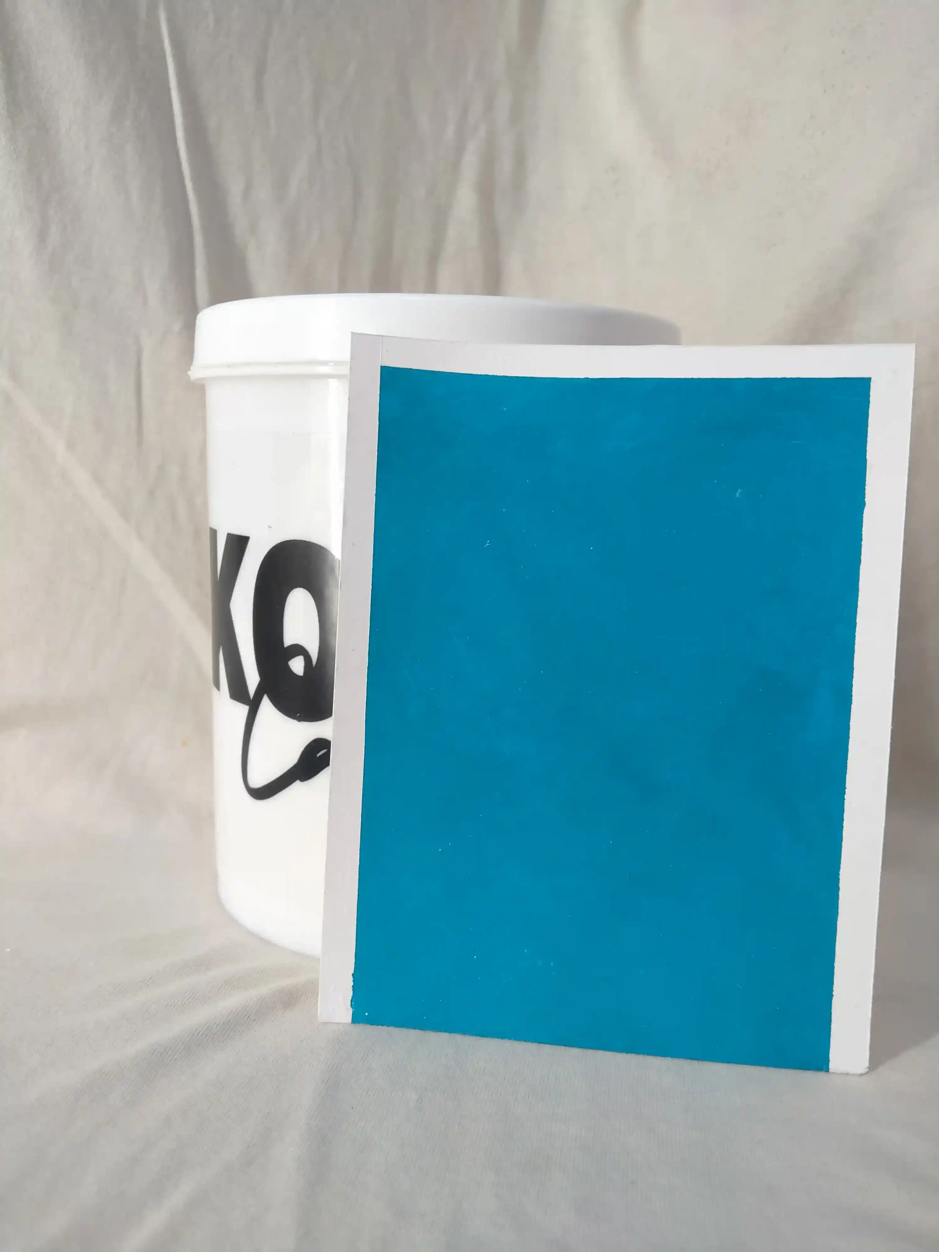 Ocean Lime Wash Texture Paint in India Kolor Canvas