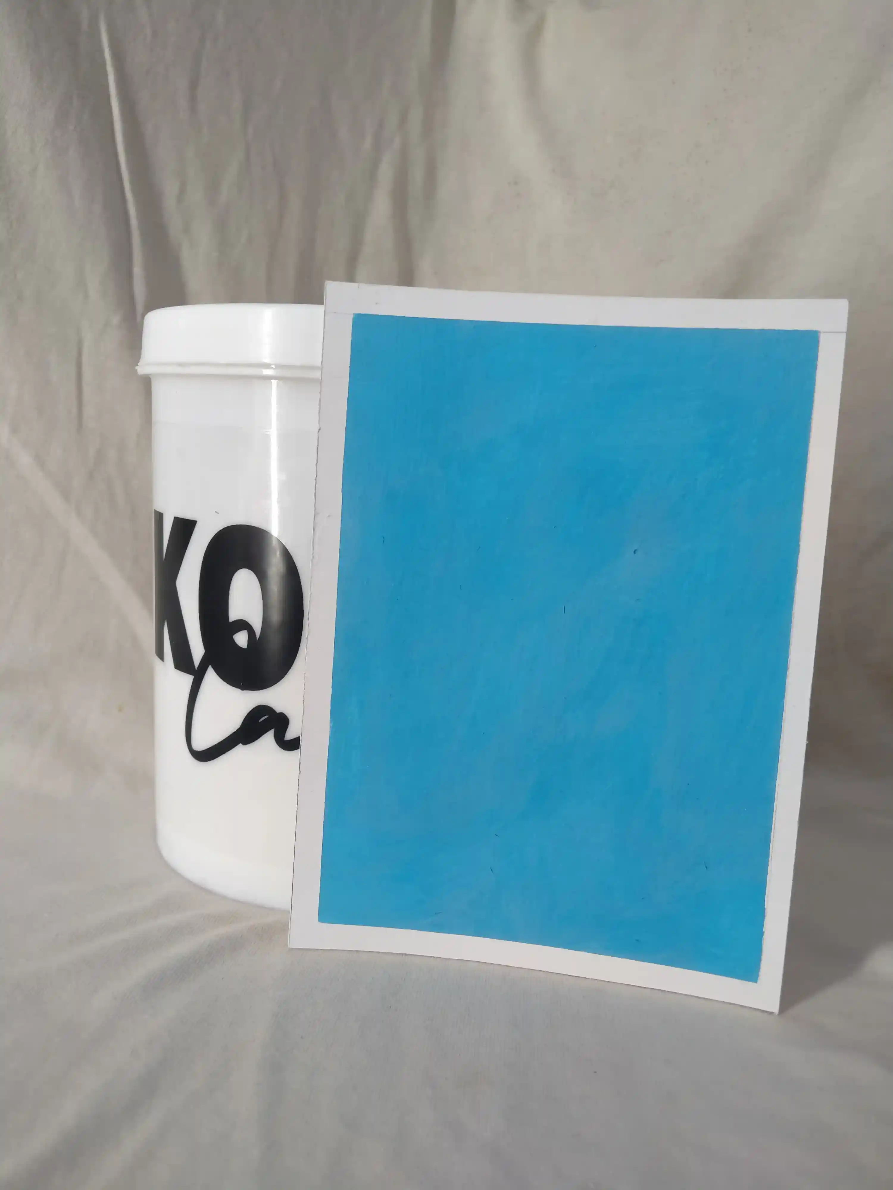 Blue Ivy Lime Wash Texture Paint in India Kolor Canvas