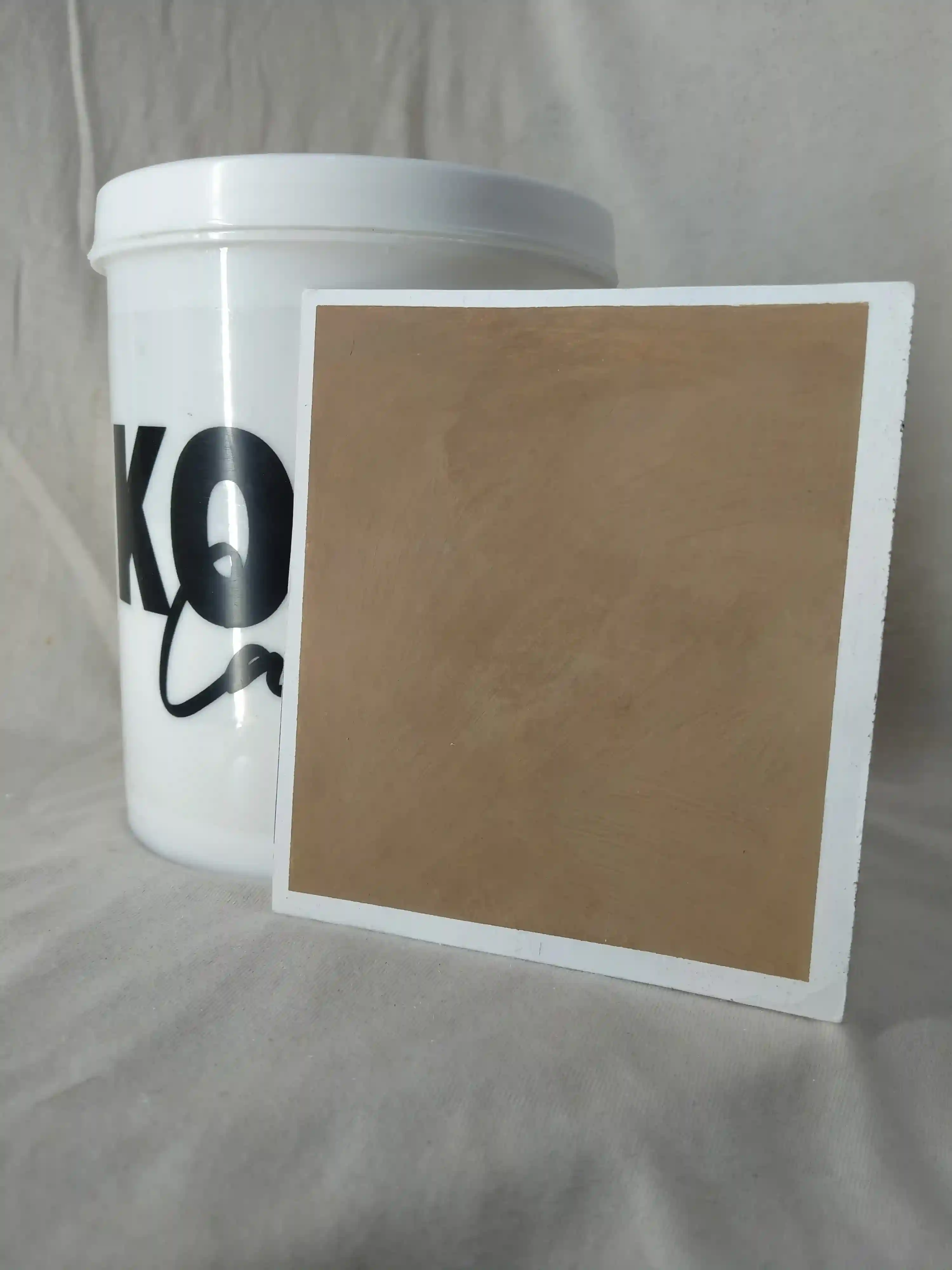 Dark Taupe Lime Wash Texture Paint in India Kolor Canvas