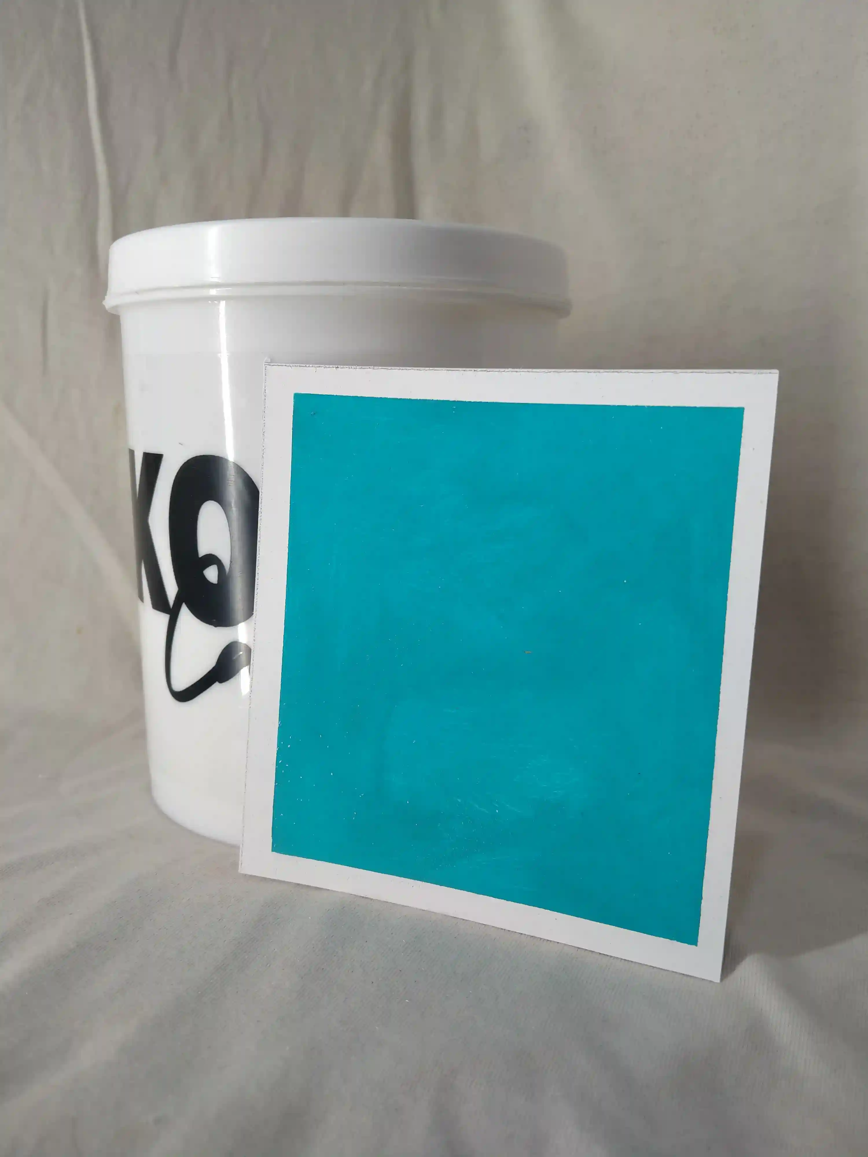 Blue Chill Lime Wash Texture Paint in India Kolor Canvas