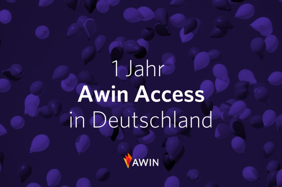 1 Jahr Awin Access in Deutschland | Awin