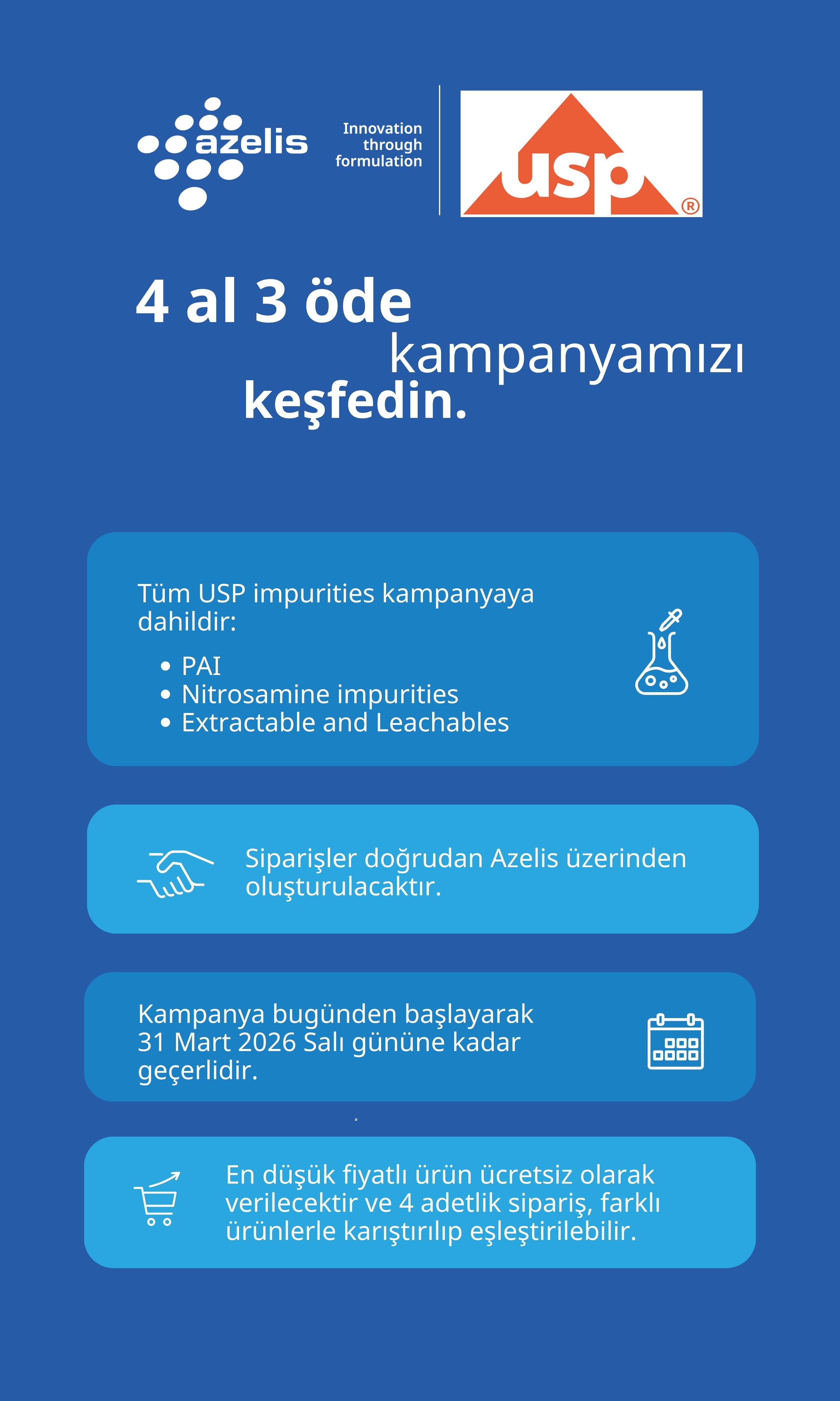 USP Impurities Promotion Campaign: Buy 3, Get the 4th For Free ...