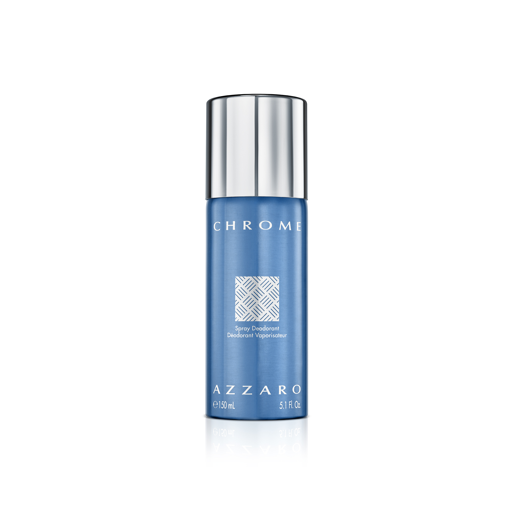 Chrome Deodorant Spray, An All Day Cologne Spray ⋅ AZZARO