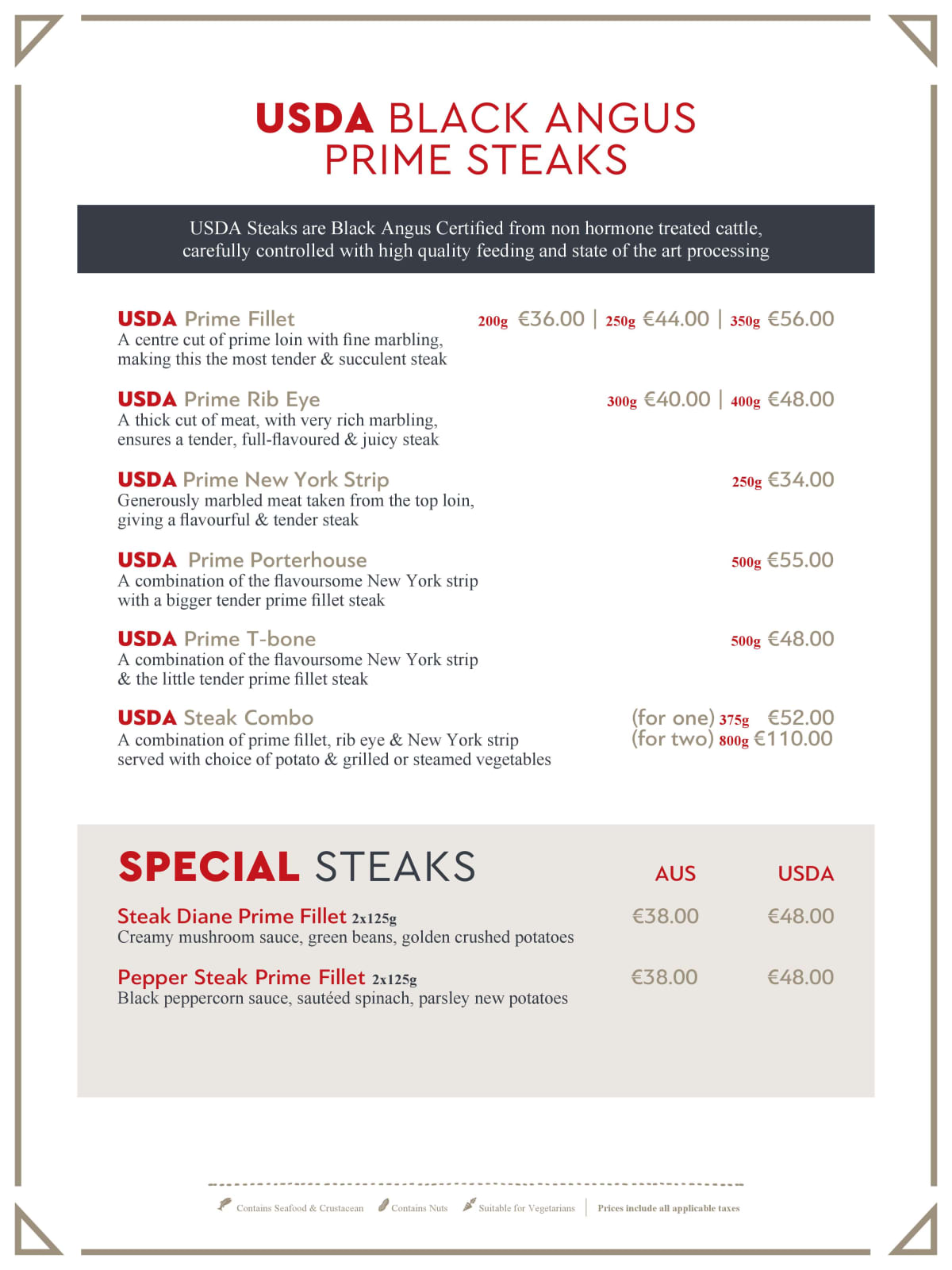 Columbia Steak House, Lemesos, Limassol, Cyprus - Κατάλογος - Wolf