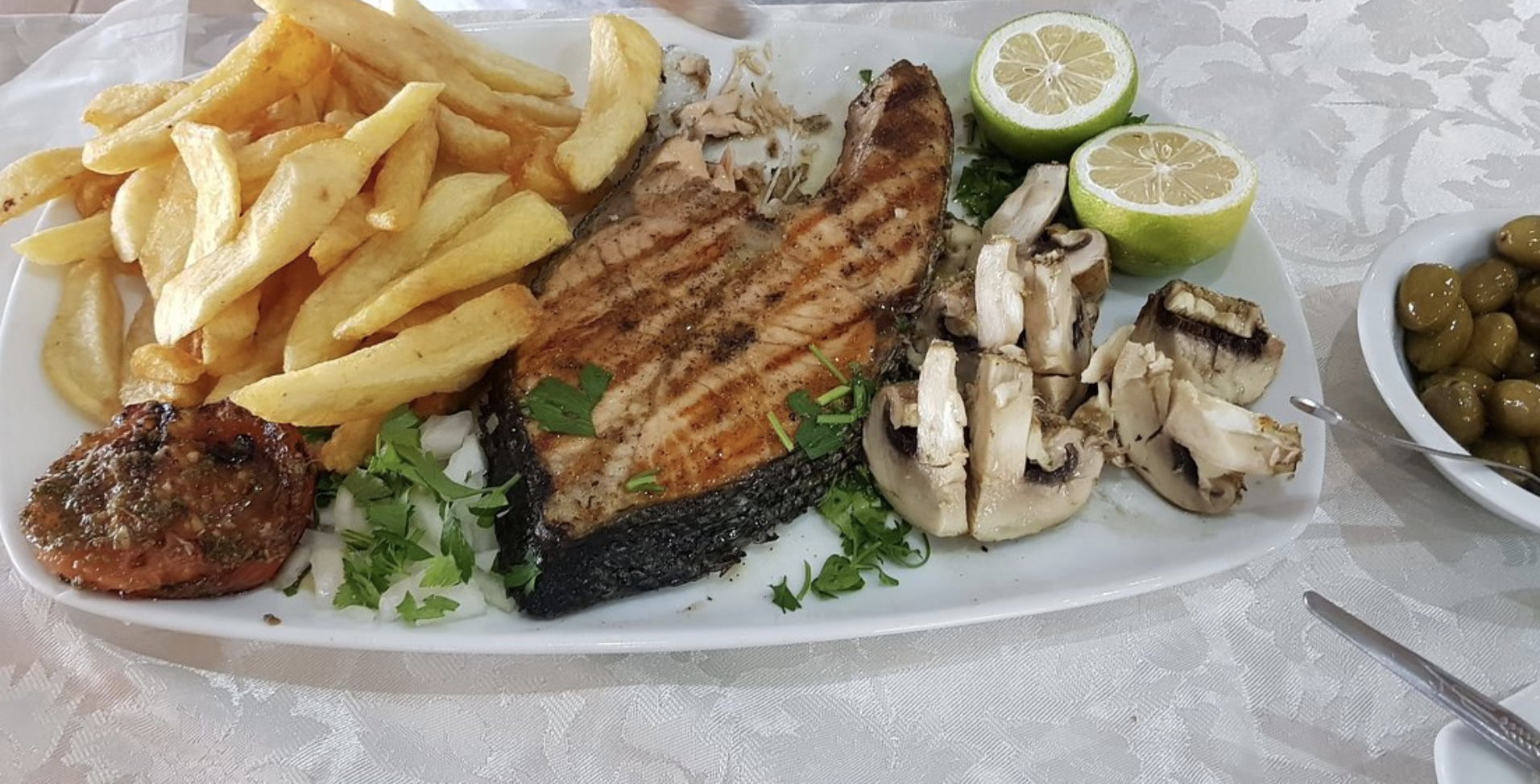 Pelagos Mediterranean Bar & Grill, Larnaca, Cyprus, Europe - Menu - Wolf