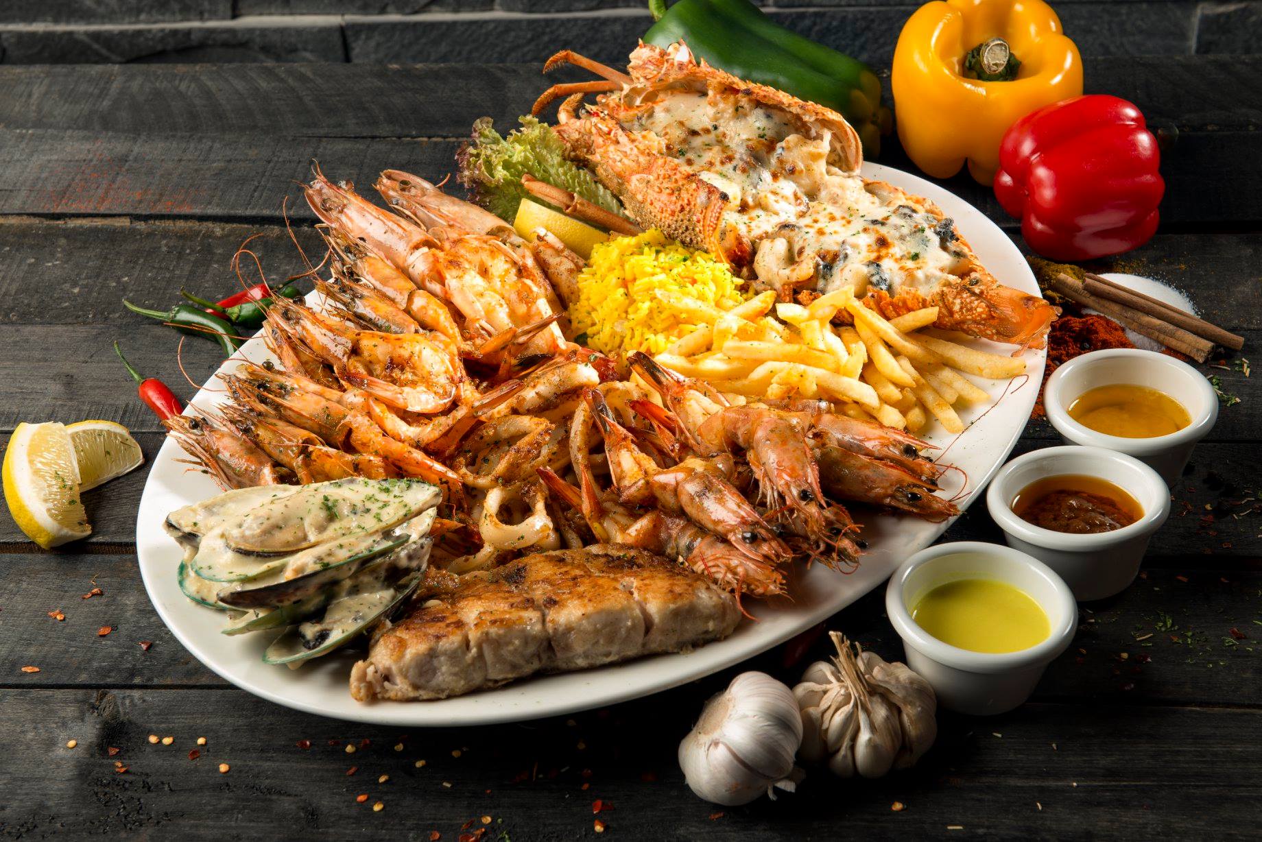 Jimmys Killer Prawns Paphos, Pafos Center, Paphos, Cyprus - Wolf