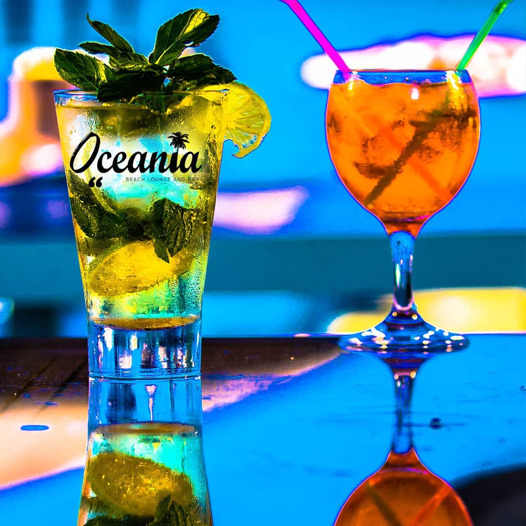 Oceania beach lounge and bar, Tserkezoi, Limassol, Cyprus - Wolf