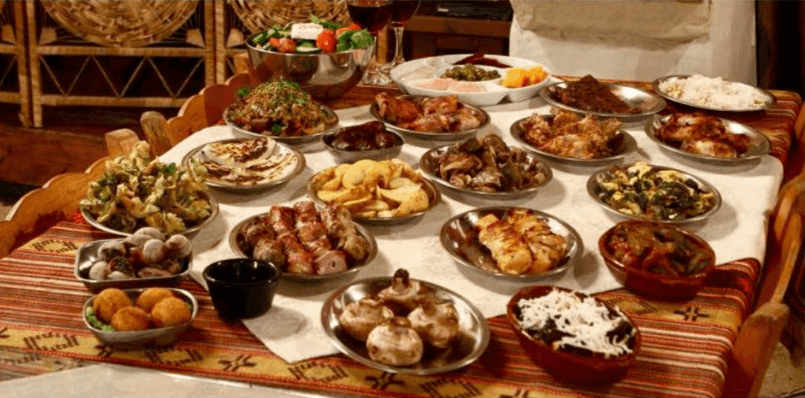 Alonia Tavern Livadia, Leivadia, Larnaca, Cyprus - Menu - Wolf