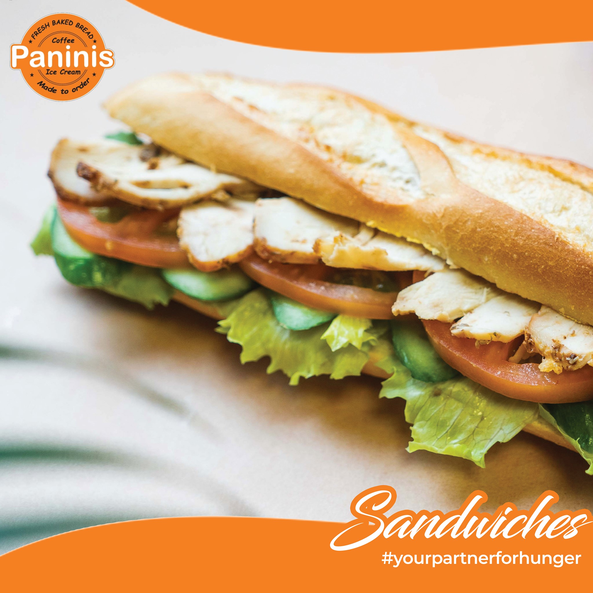 Paninis Sandwich Café, Pafos Center, Paphos, Cyprus - Menu - Wolf