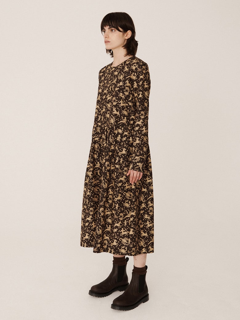 Making Things – You Must Create Perhacs Dress Brown/Gold